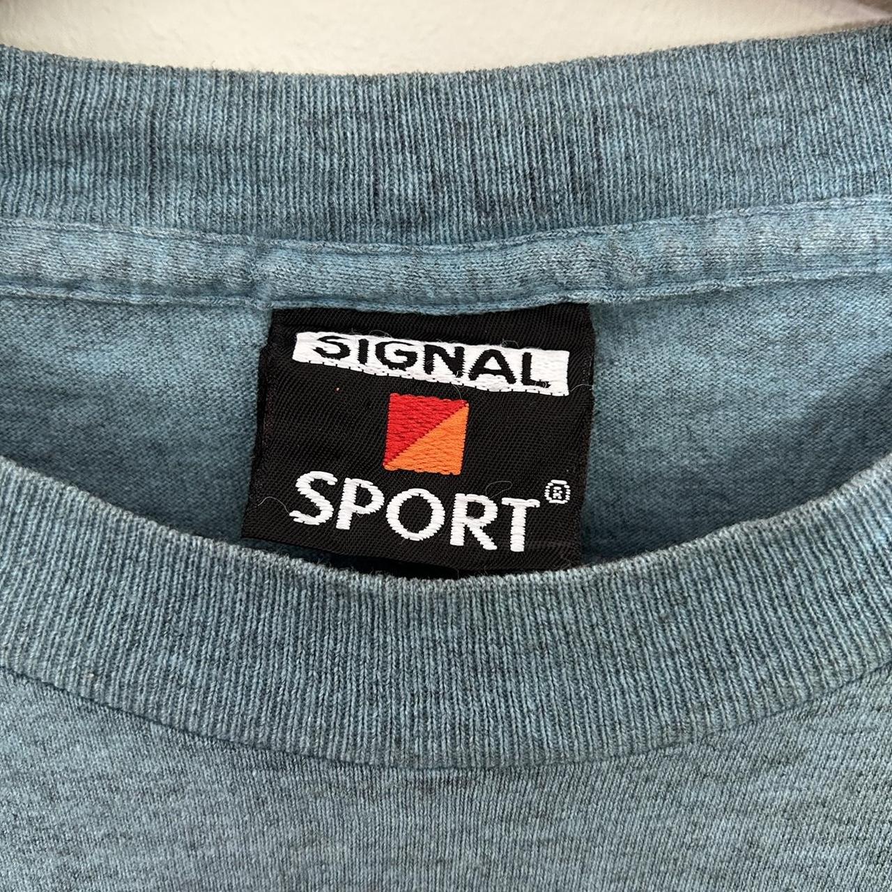 SIGNAL SPORT VINTAGE 1990’s HEAVYWEIGHT SINGLE... - Depop