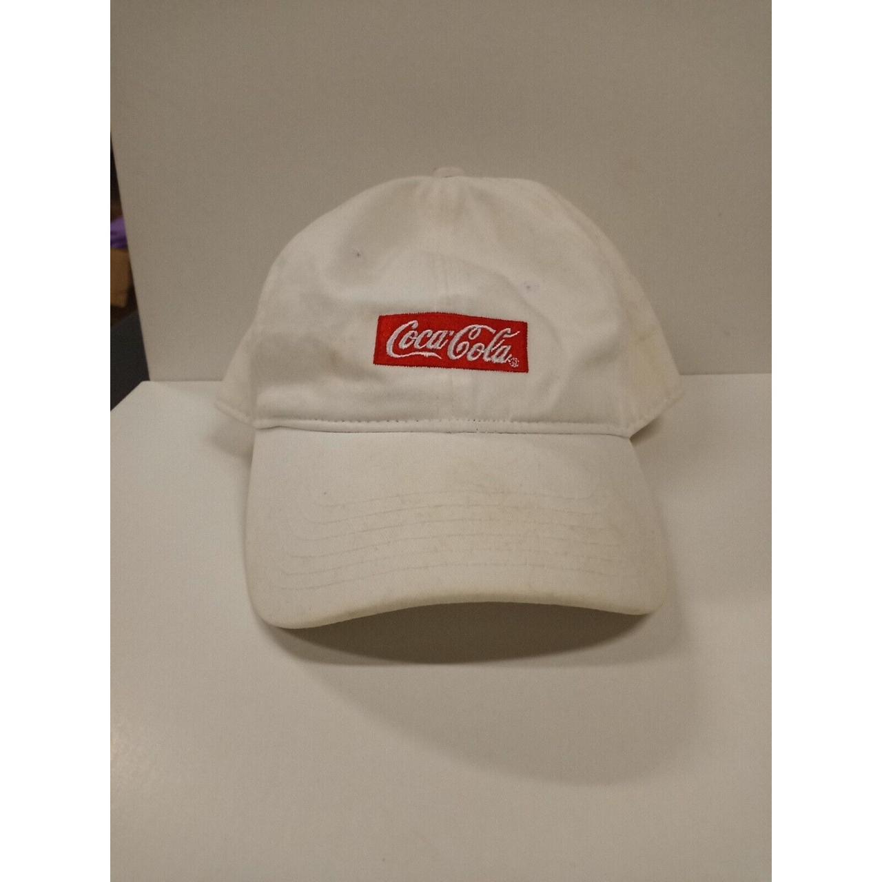 Coca Cola Hat Cap White Adjustable 2018. - Depop