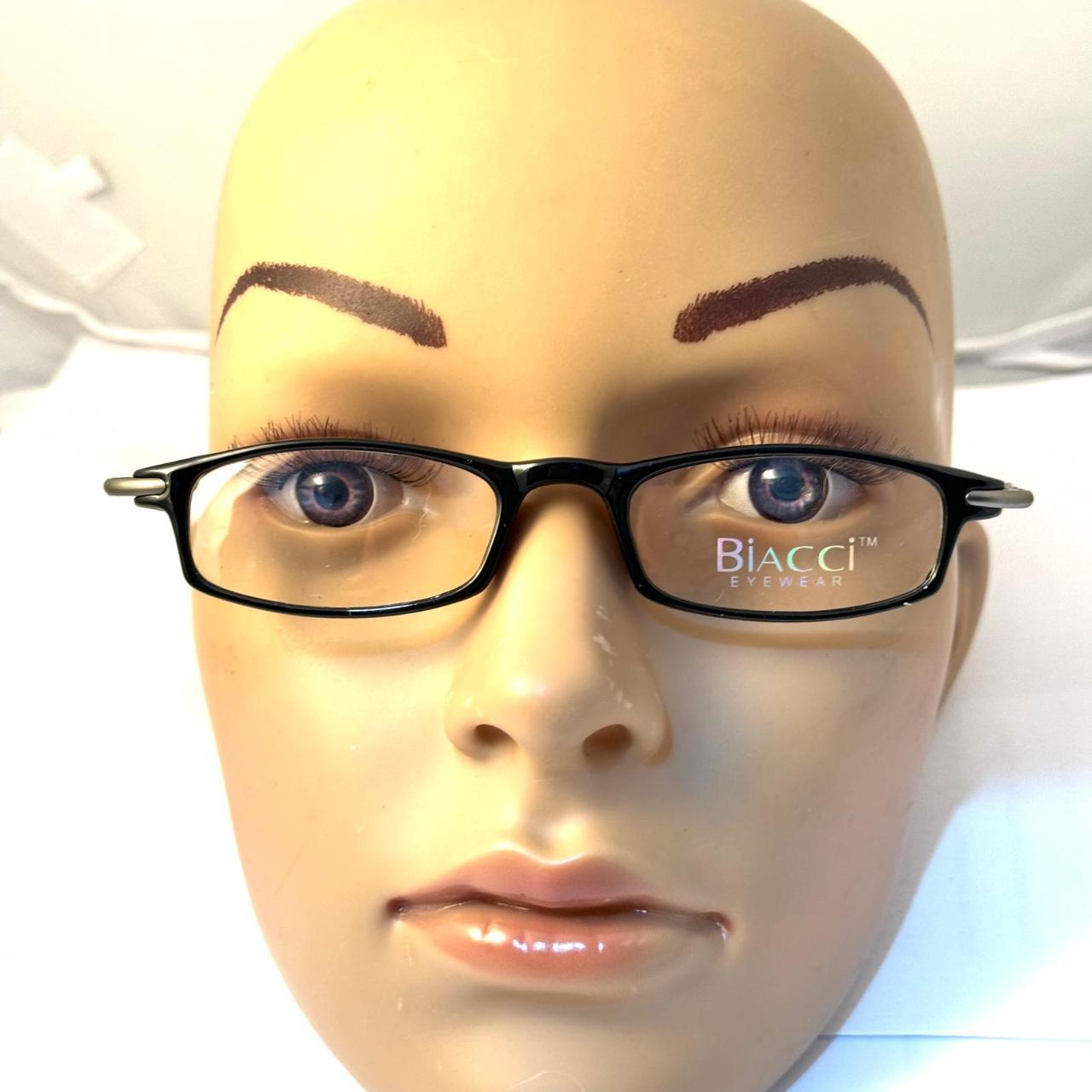 B2716 black Biacci glasses Black rectangle ... - Depop