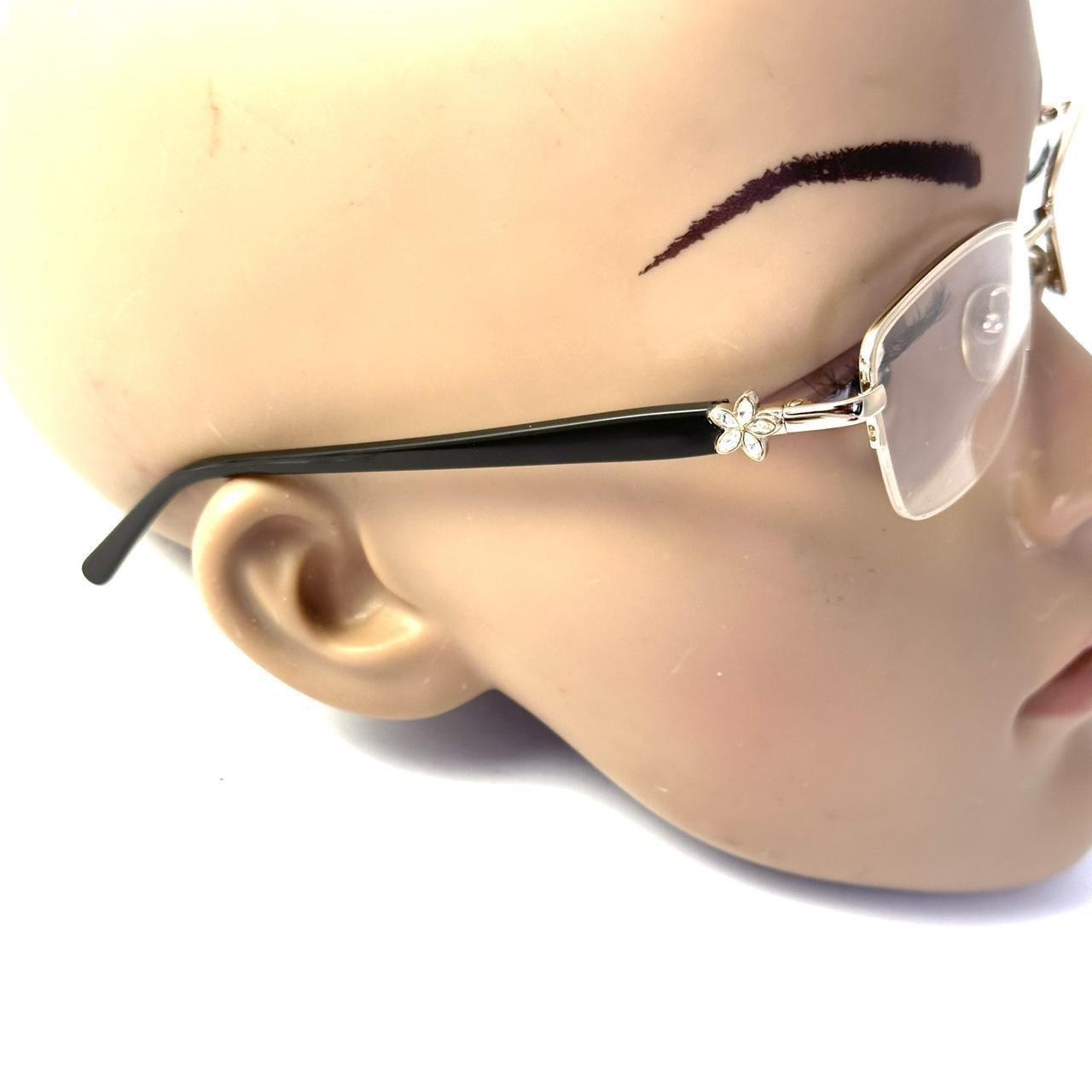 Women's gold metal eyeglasses Gorgeous vintage half... | Depop