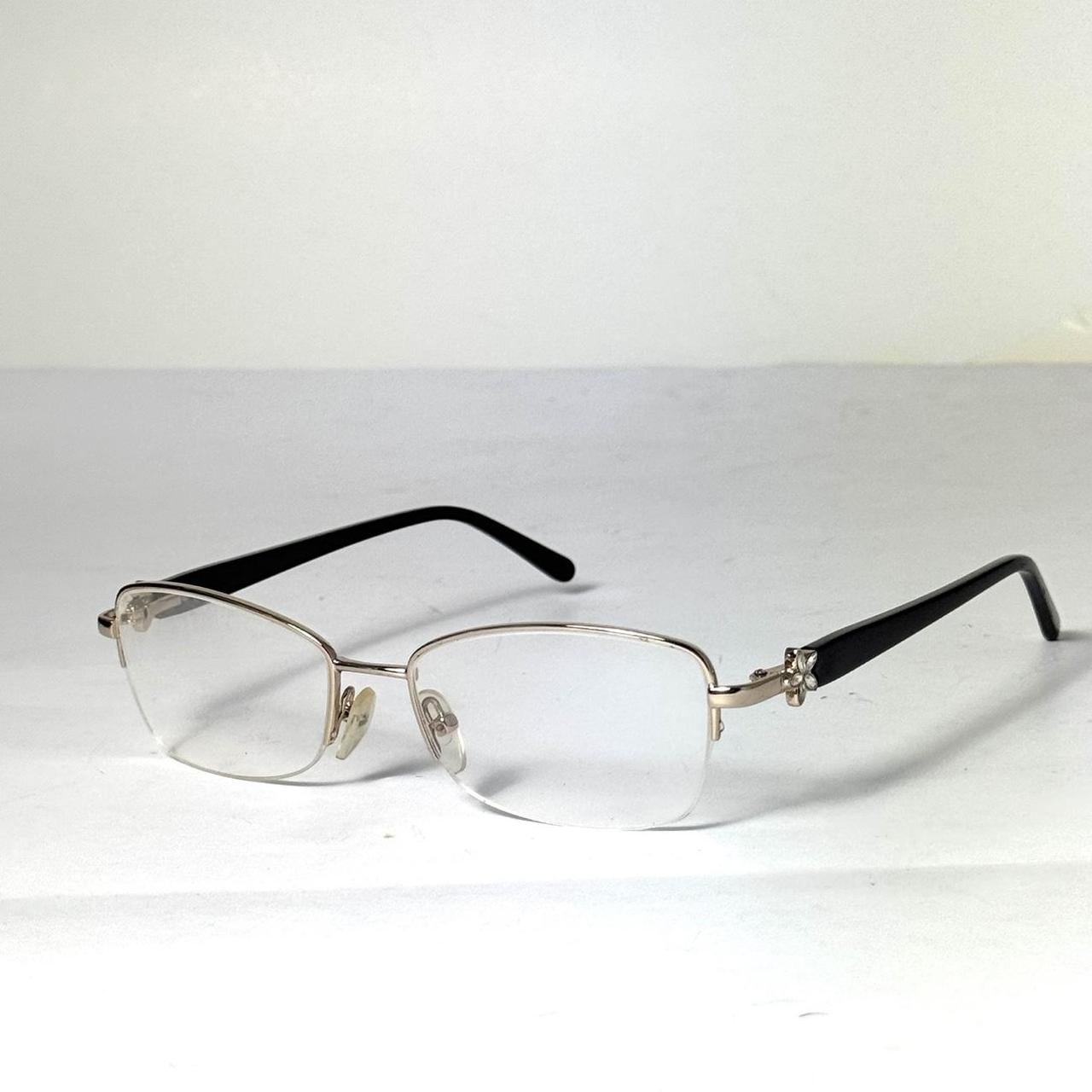 Women's gold metal eyeglasses Gorgeous vintage half... | Depop