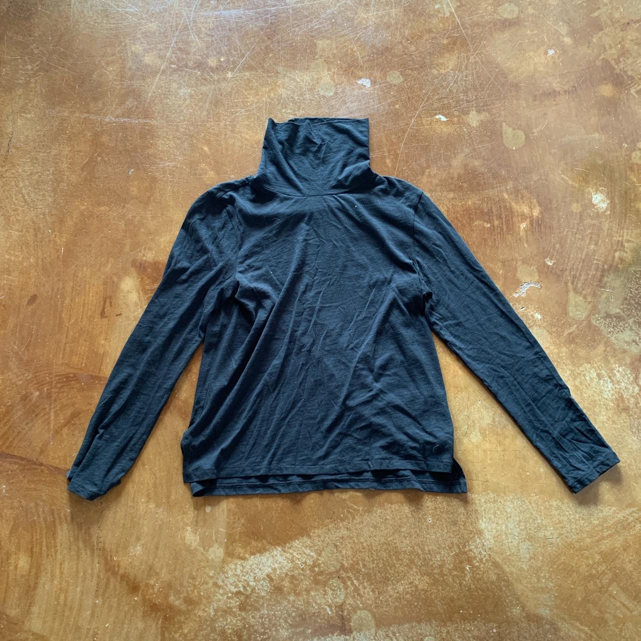 madewell very soft, thin turtle neck #madewell... - Depop