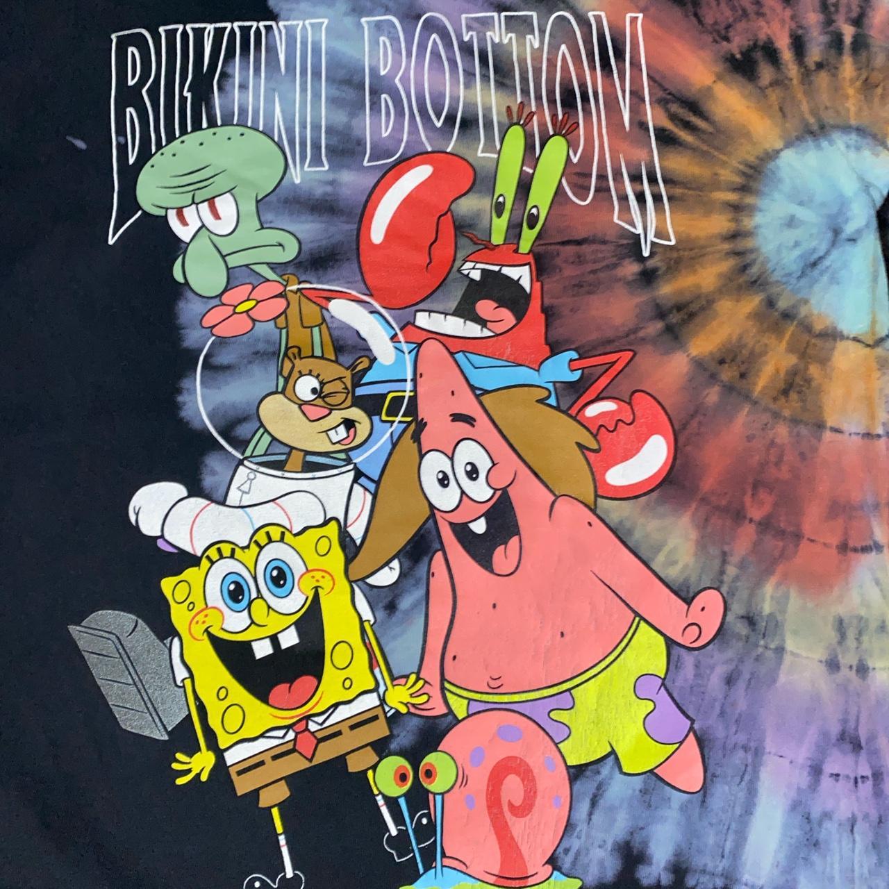 Vintage SpongeBob Bikini Bottom T-shirt - Depop