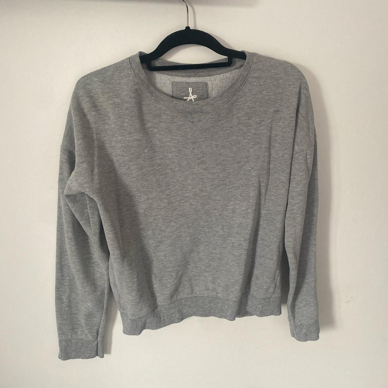 Grey primark atmosphere sweatshirt size UK 10 Good... - Depop