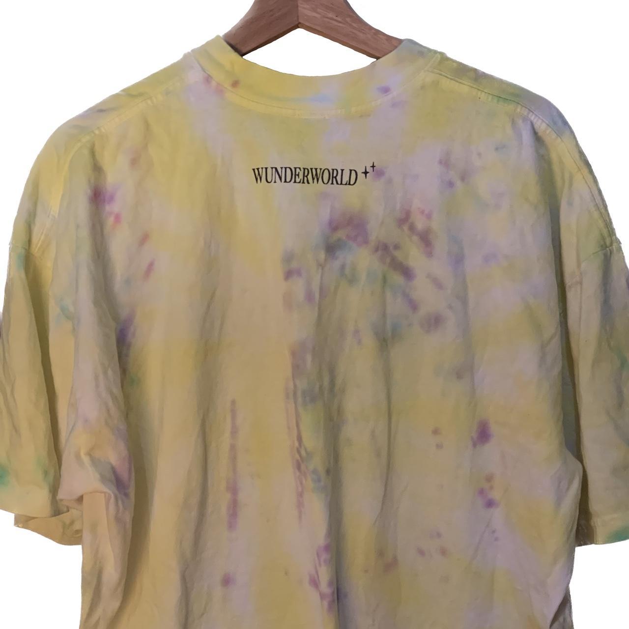 tie-dye wunderworld t-shirt hand tie-dyed - Depop