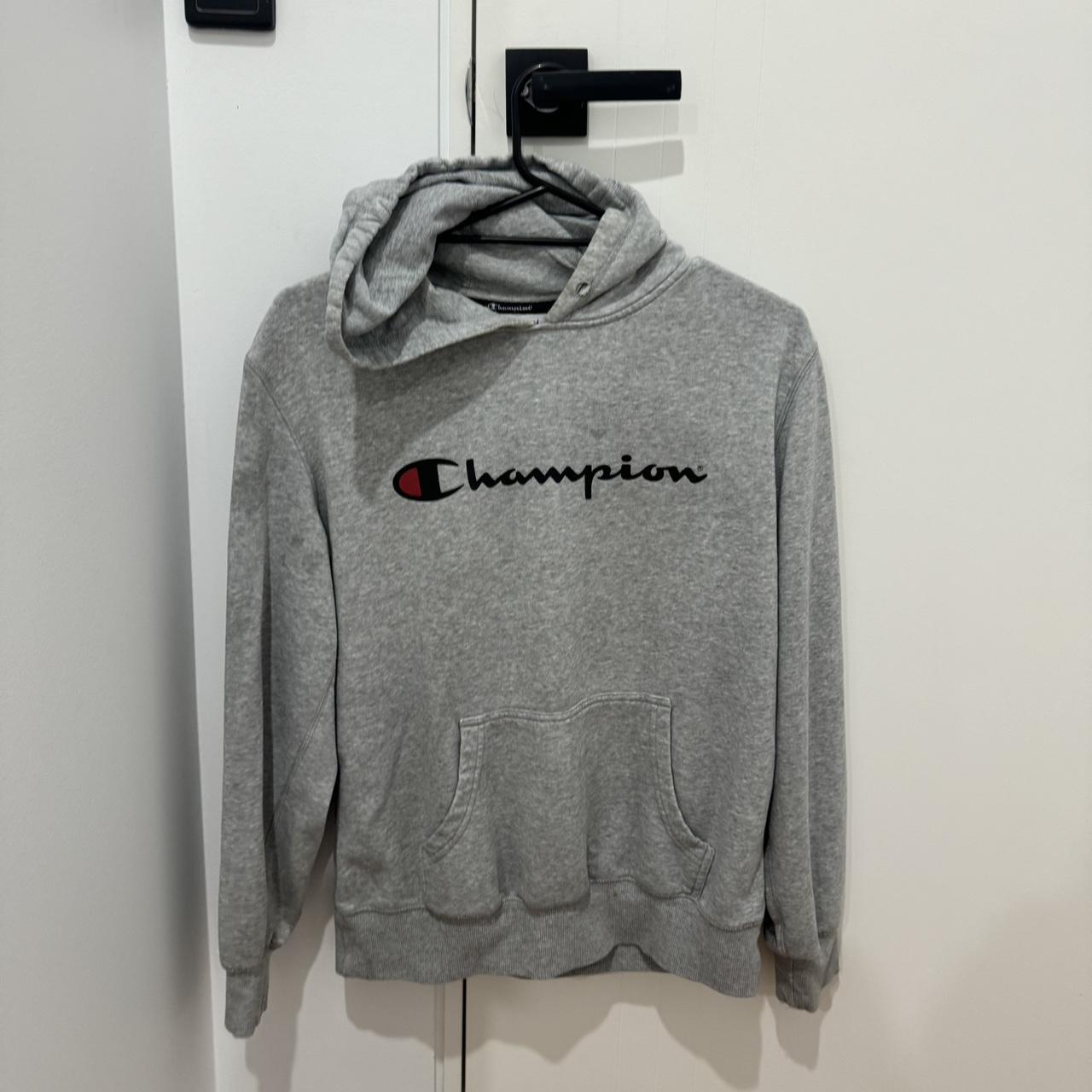 Champion Jumper Size Large. Fits comfortably Worn a... - Depop