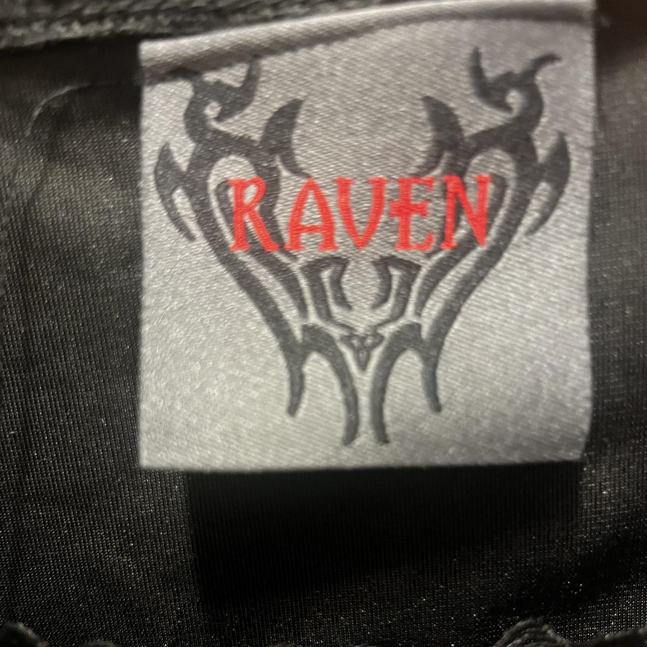 90’s Raven brand velvet dagger top -NO PAYPAL... - Depop