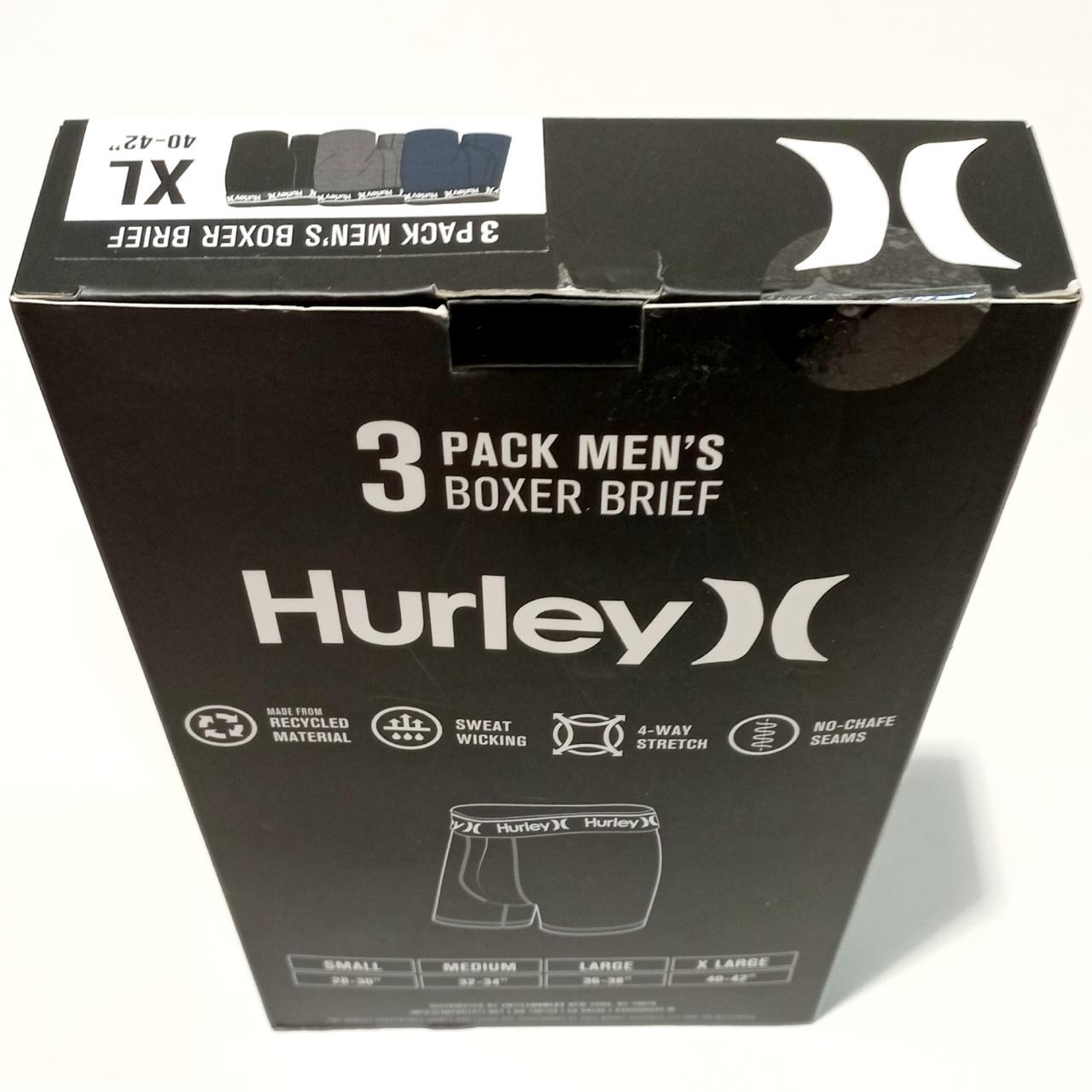 New Hurley Regrind Men's Boxer Briefs 3... - Depop