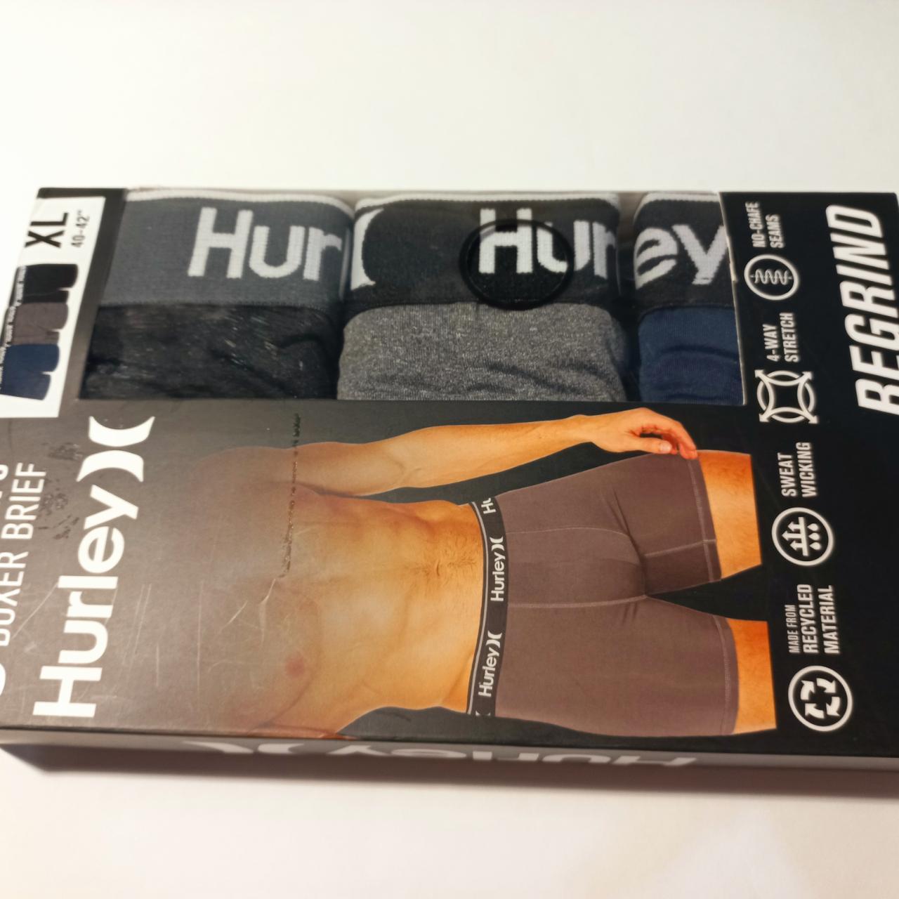 New Hurley Regrind Men's Boxer Briefs 3... - Depop