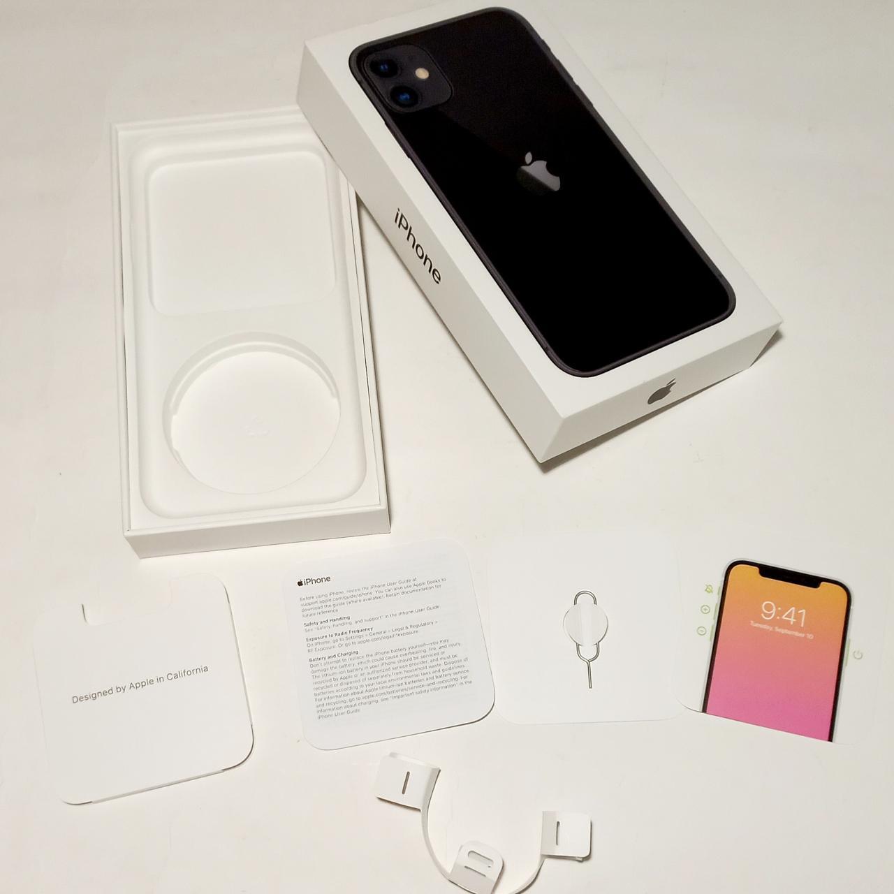 Empty Box Only from Apple iPhone 11 Black 64 GB... - Depop