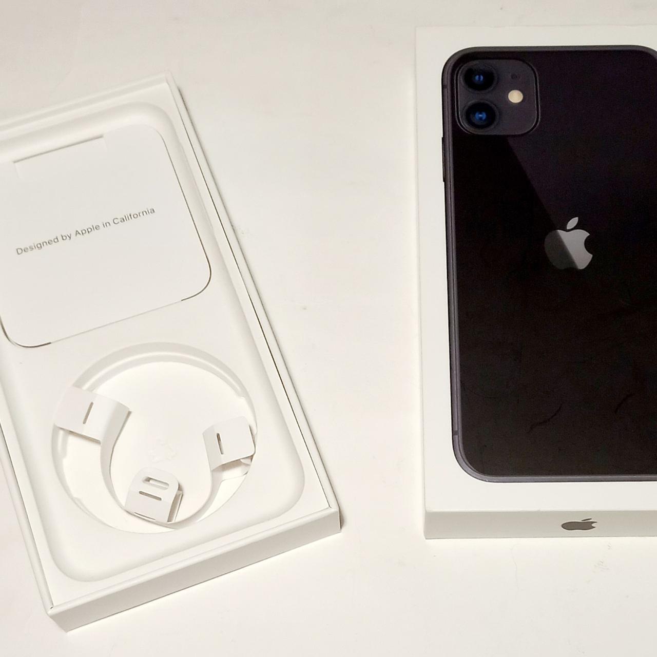 Empty Box Only from Apple iPhone 11 Black 64 GB... - Depop