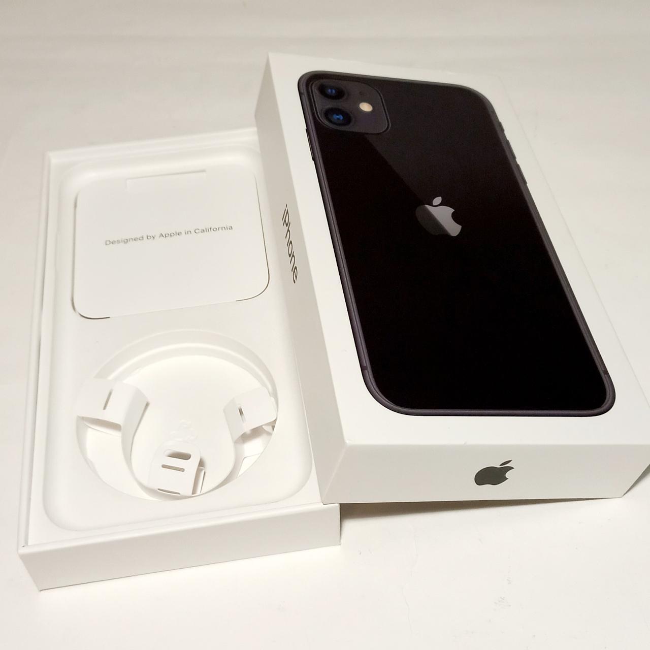 Empty Box Only from Apple iPhone 11 Black 64 GB... - Depop