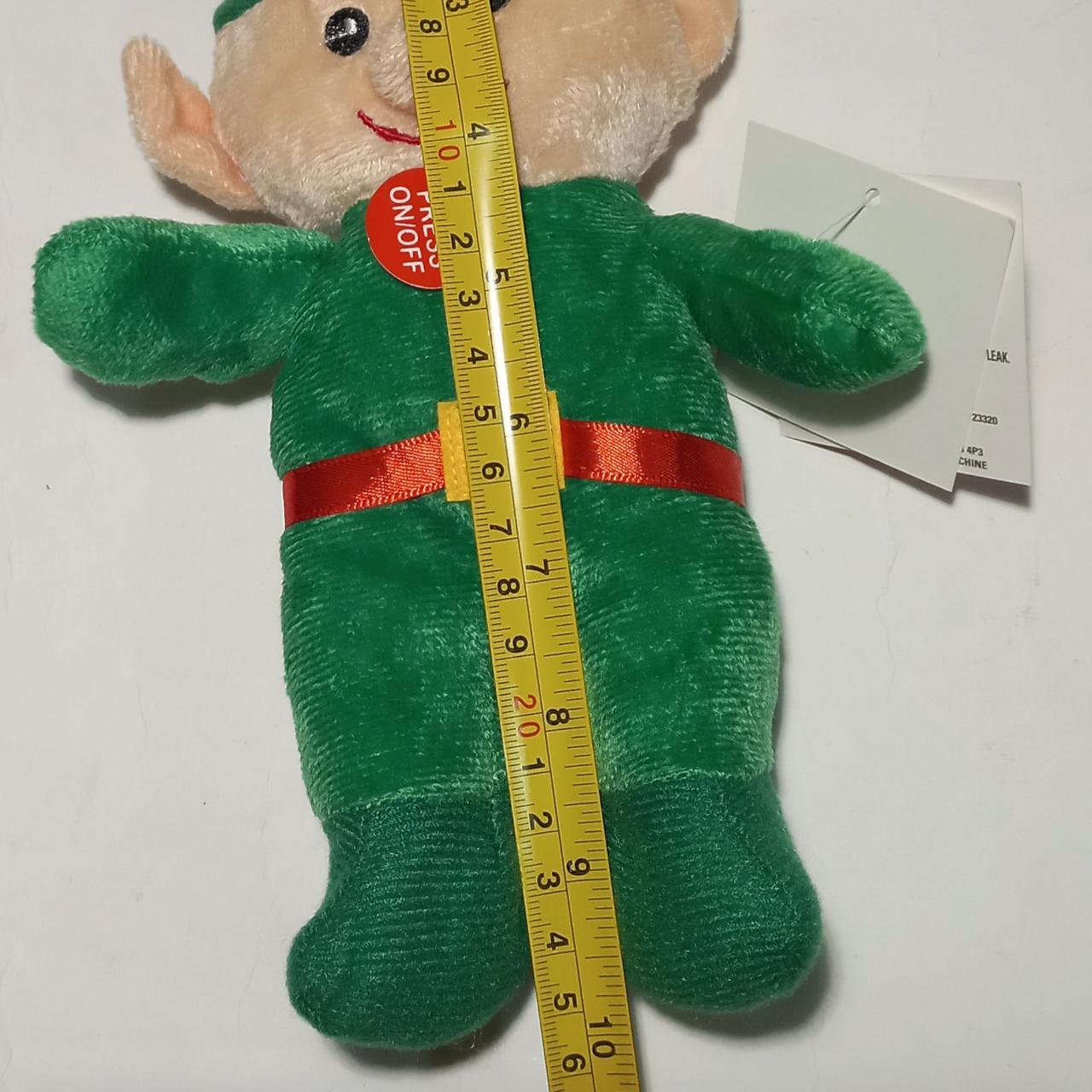 Christmas House Musical Plush Elf Soft Plush Toy... - Depop