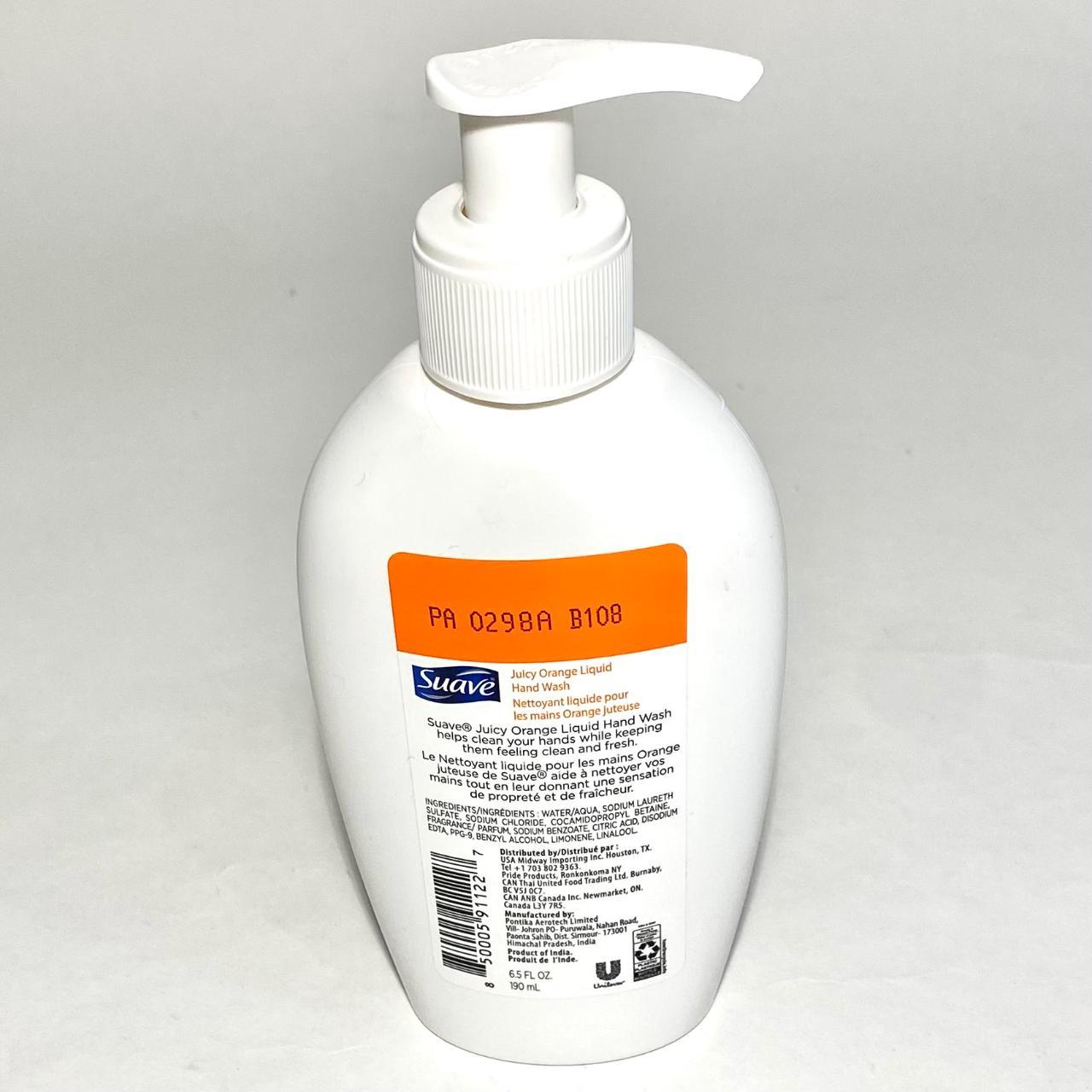 New Suave Juicy Orange Liquid Hand Clean Soap... - Depop