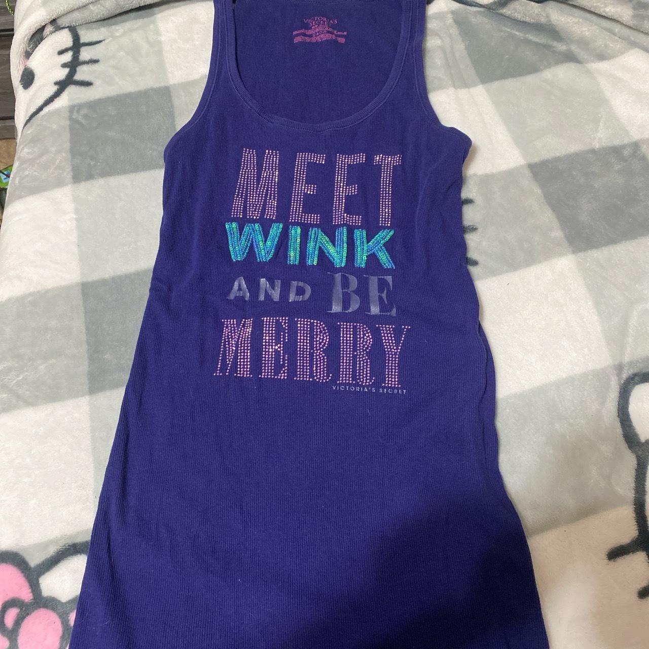 Victoria’s Secret purple tank top #Vs #2000s - Depop