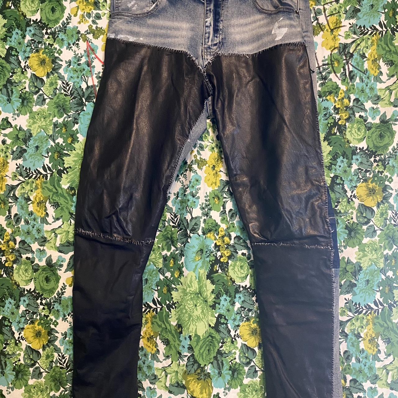 Some random jeans from 2nd street I covered in... | Depop