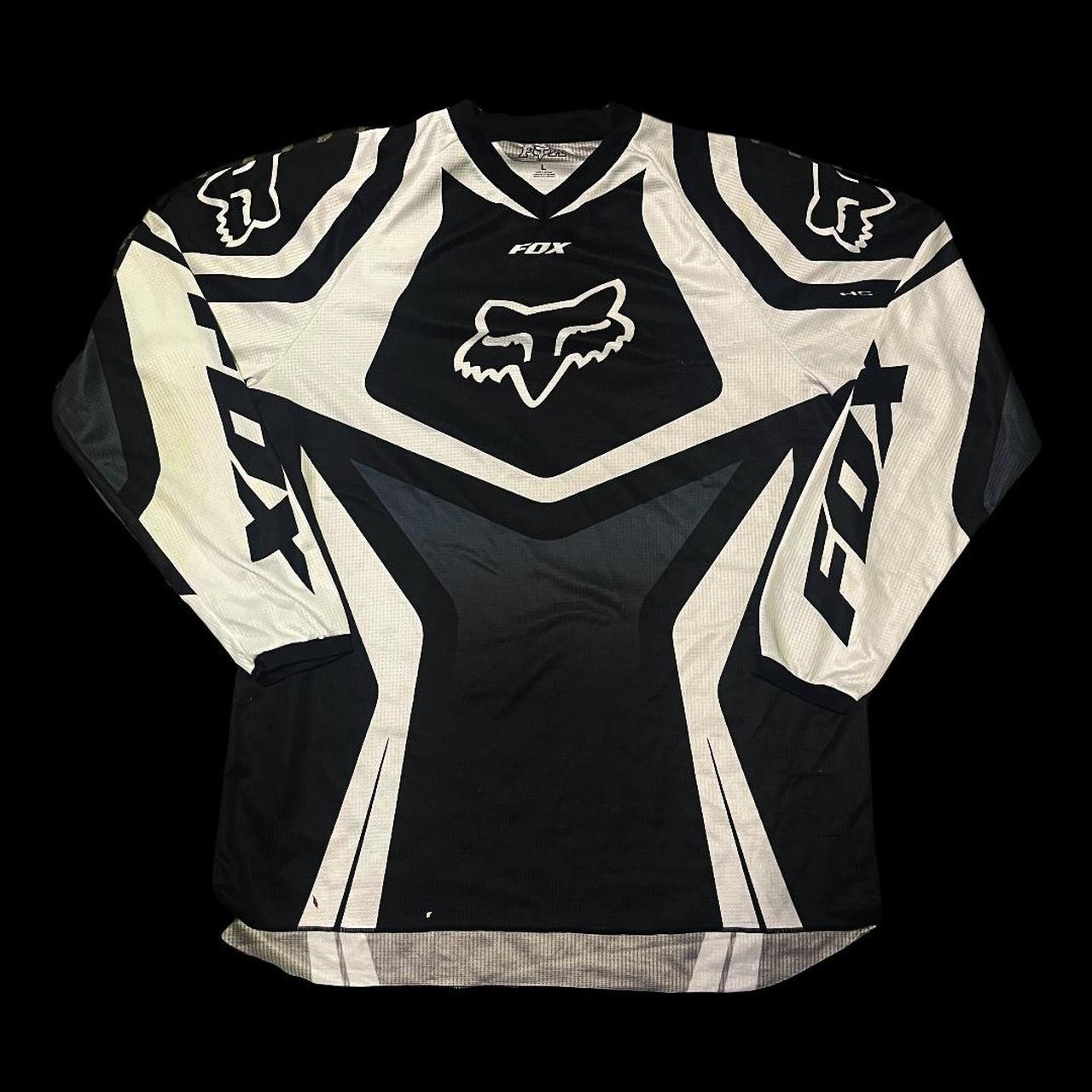 super clean Fox racing long sleeve mesh - perfect... - Depop