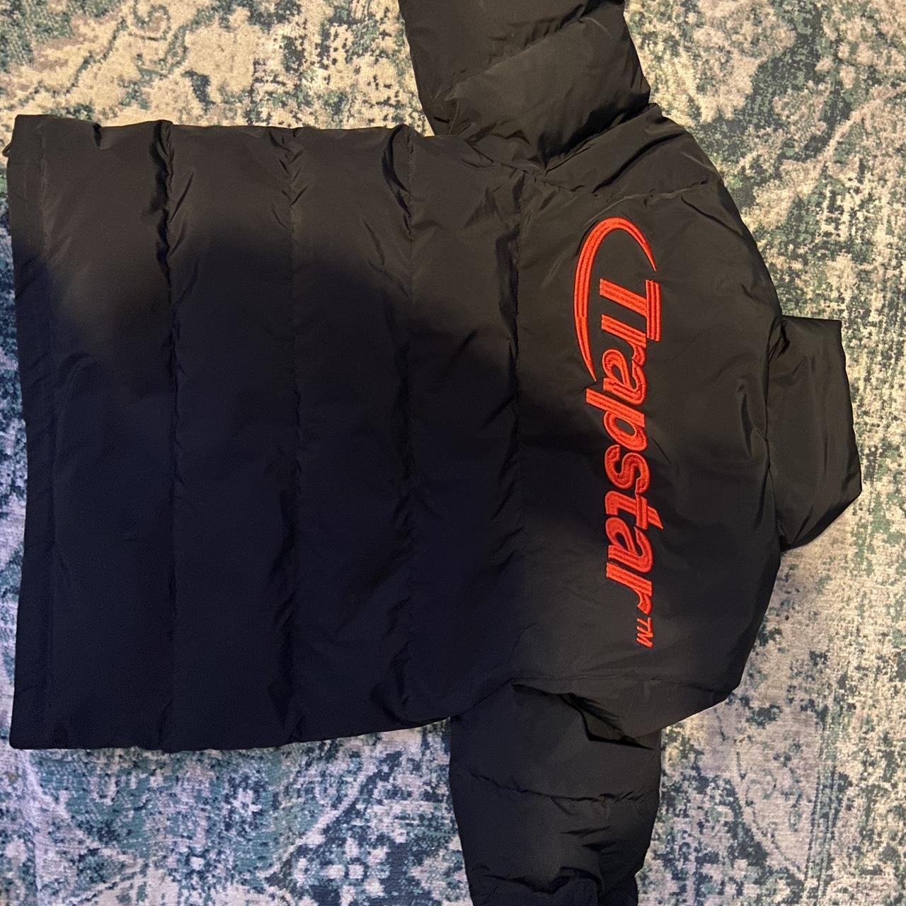 TRAPSTAR HYPERDRIVE BOMBER JACKET - BLACK/RED Price... - Depop