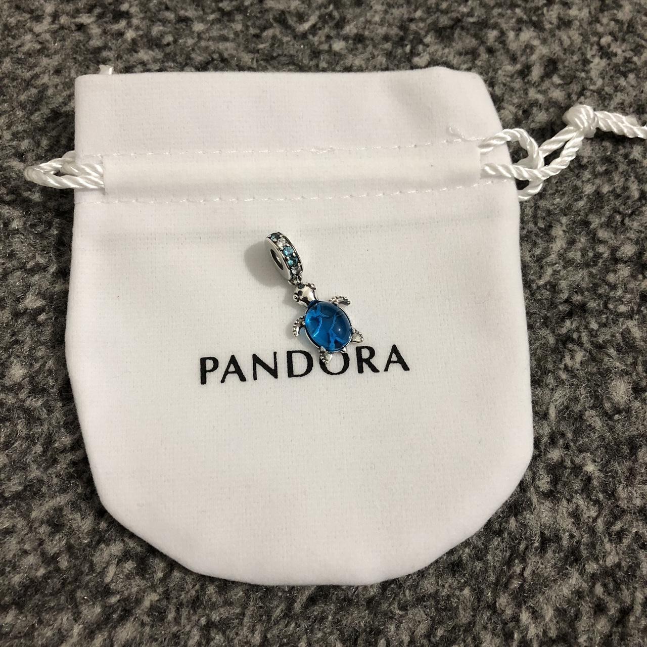 Pandora Sea Blue Turtle Charm Brand new charm never... - Depop