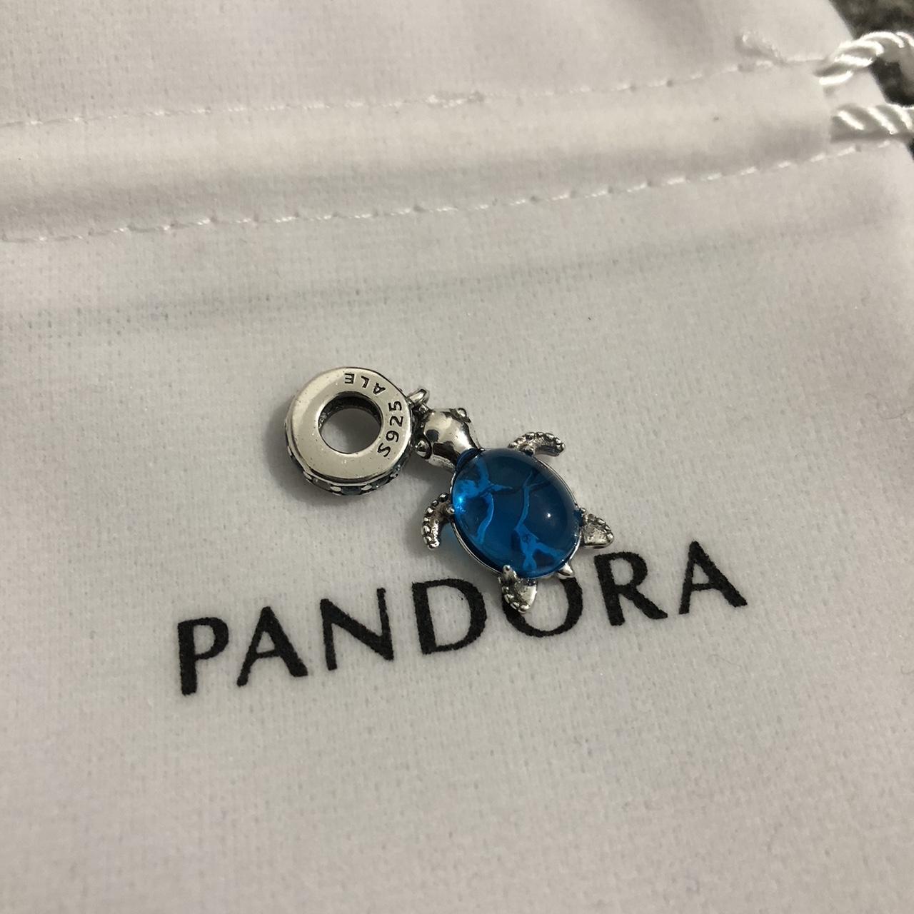 Pandora Sea Blue Turtle Charm Brand new charm never... - Depop