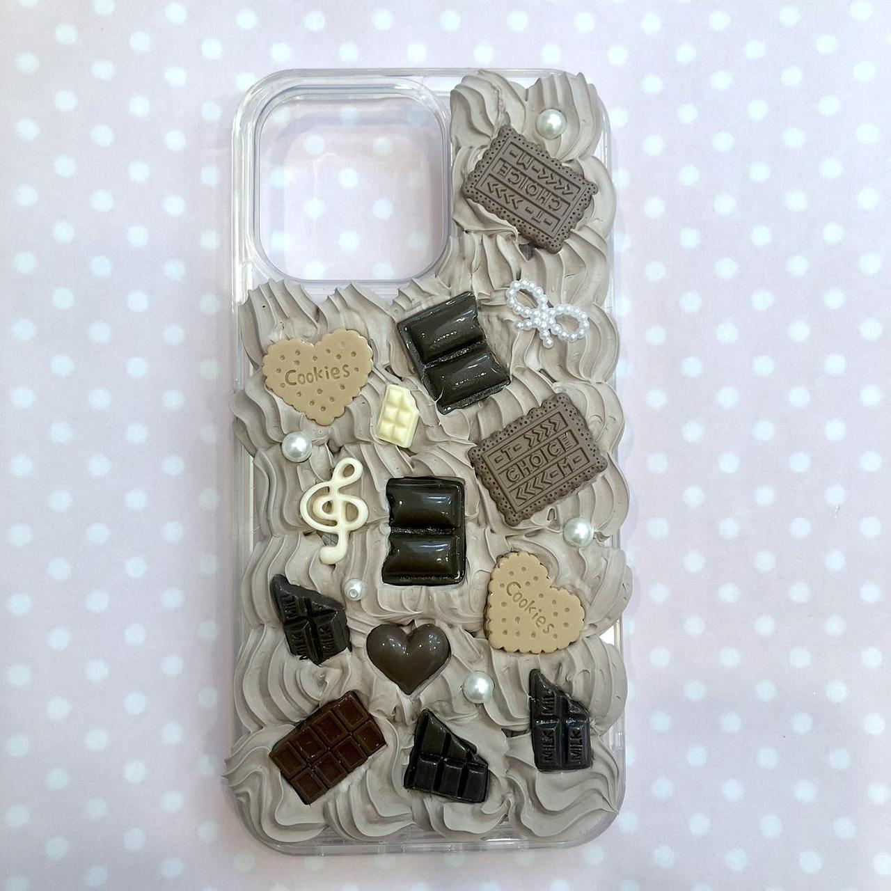 Chocolate and biscuits decoden phone... | Depop