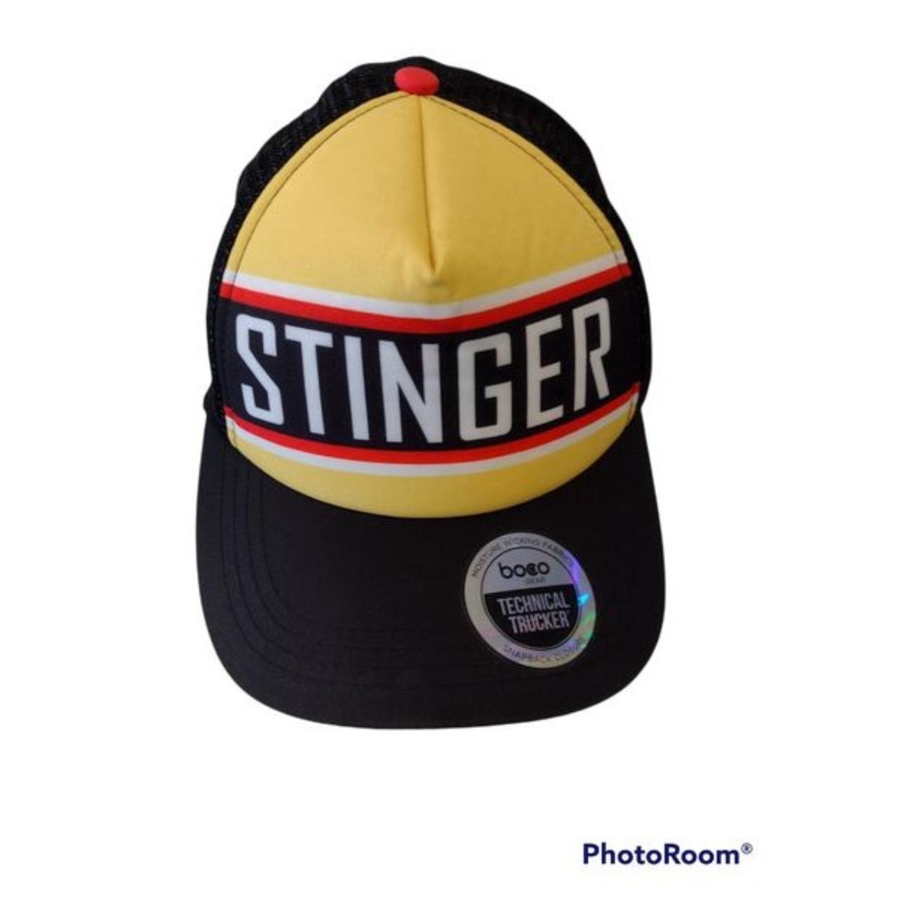 BOCO Gear - Honey Stringer Snapback Hat - Black Yellow - Depop