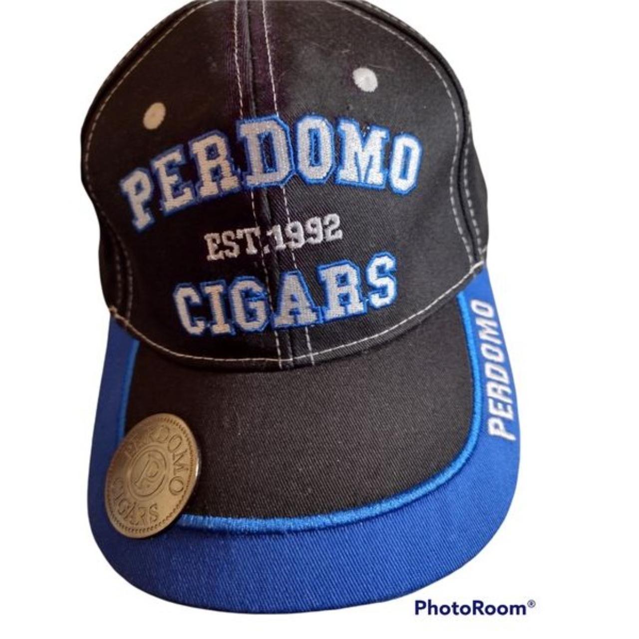 Perdomo Cigars Est. 1992 - Black Strapback Cap - Depop