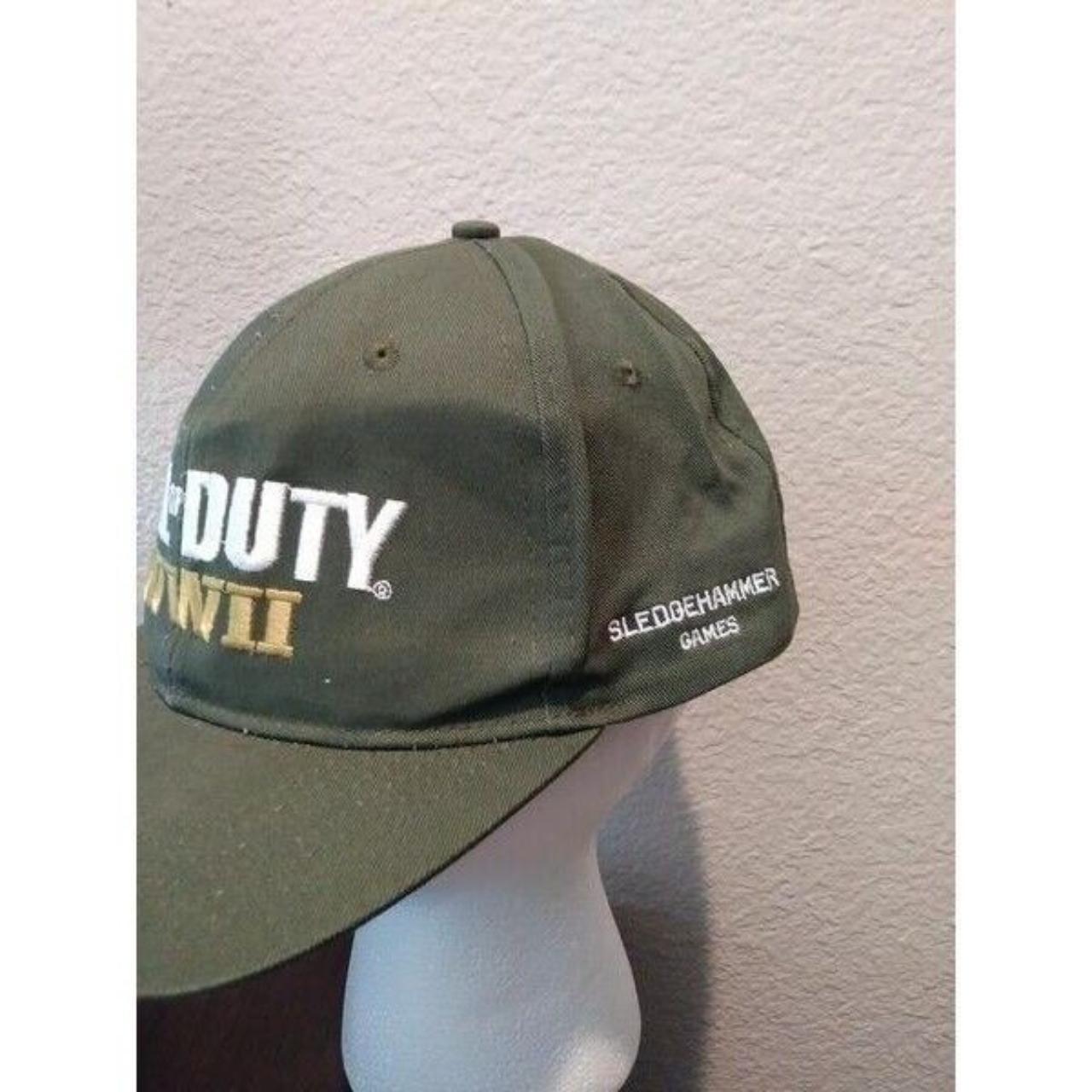 Call of Duty WWII - Sledgehammer Games - Green Snapback - Depop