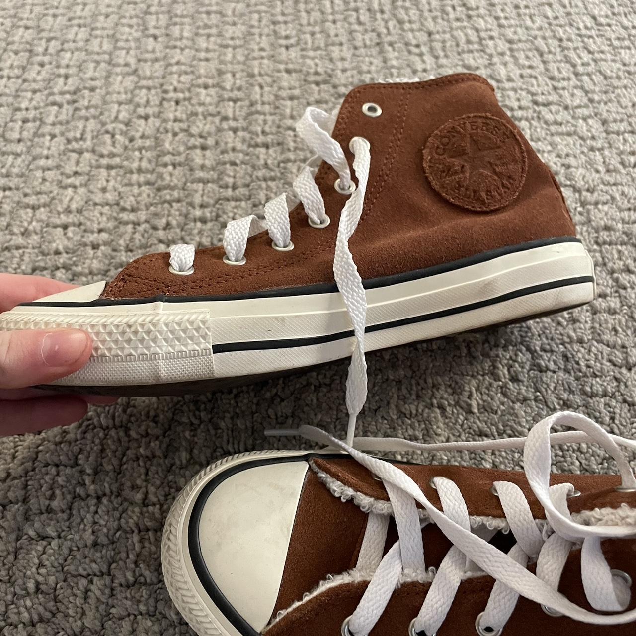 cozy converse not sold anymore barely... - Depop