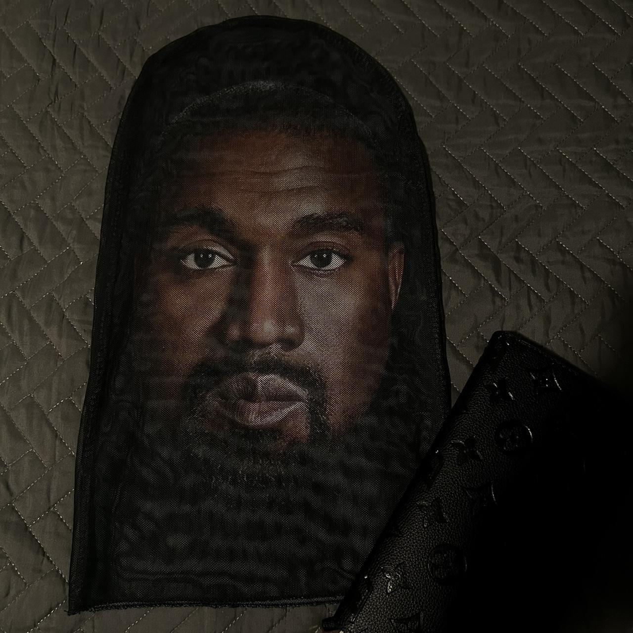 Y2K Kanye West Mesh Mask Brand New This is funny... - Depop