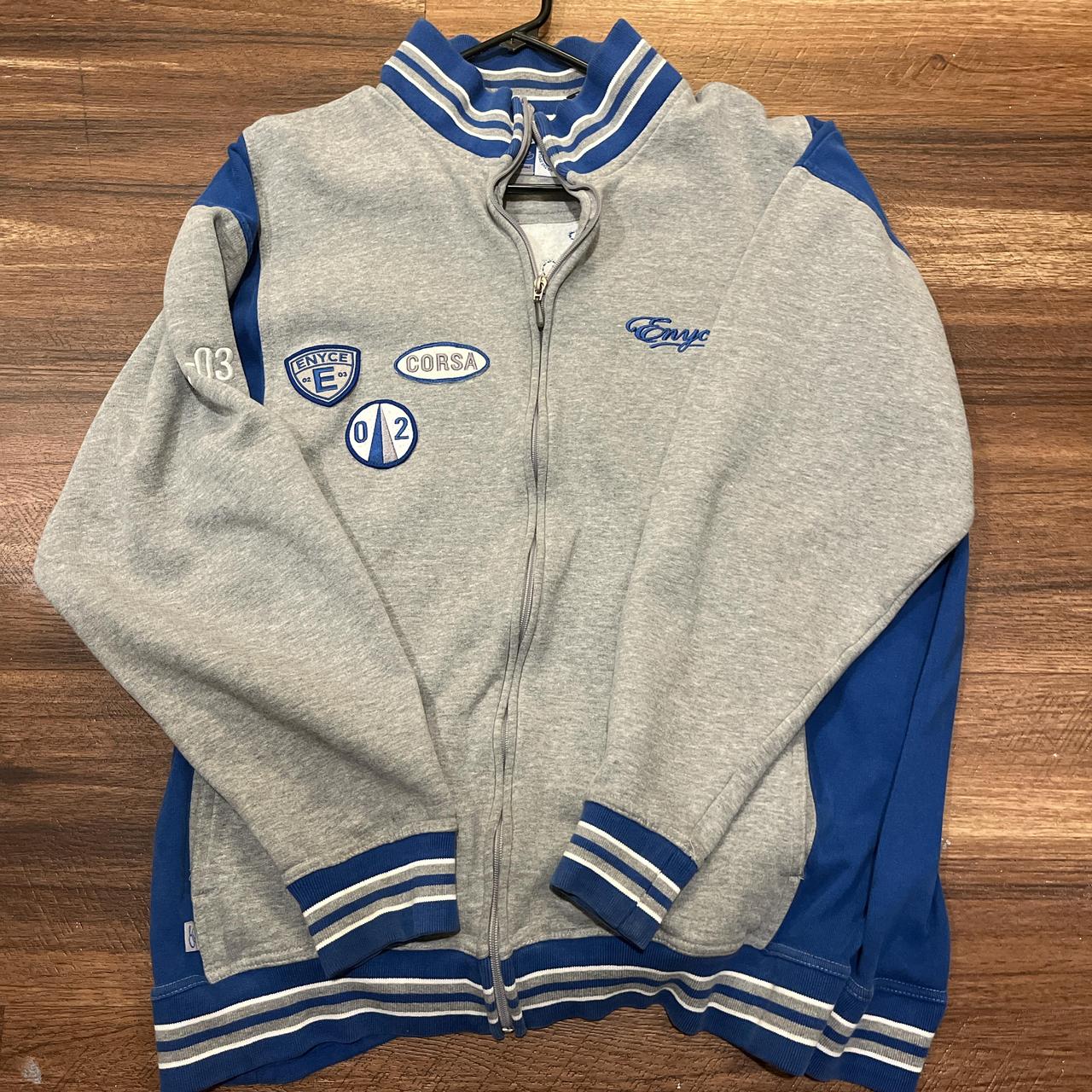 Vintage Enyce sweater Looks like a racer jacket... - Depop