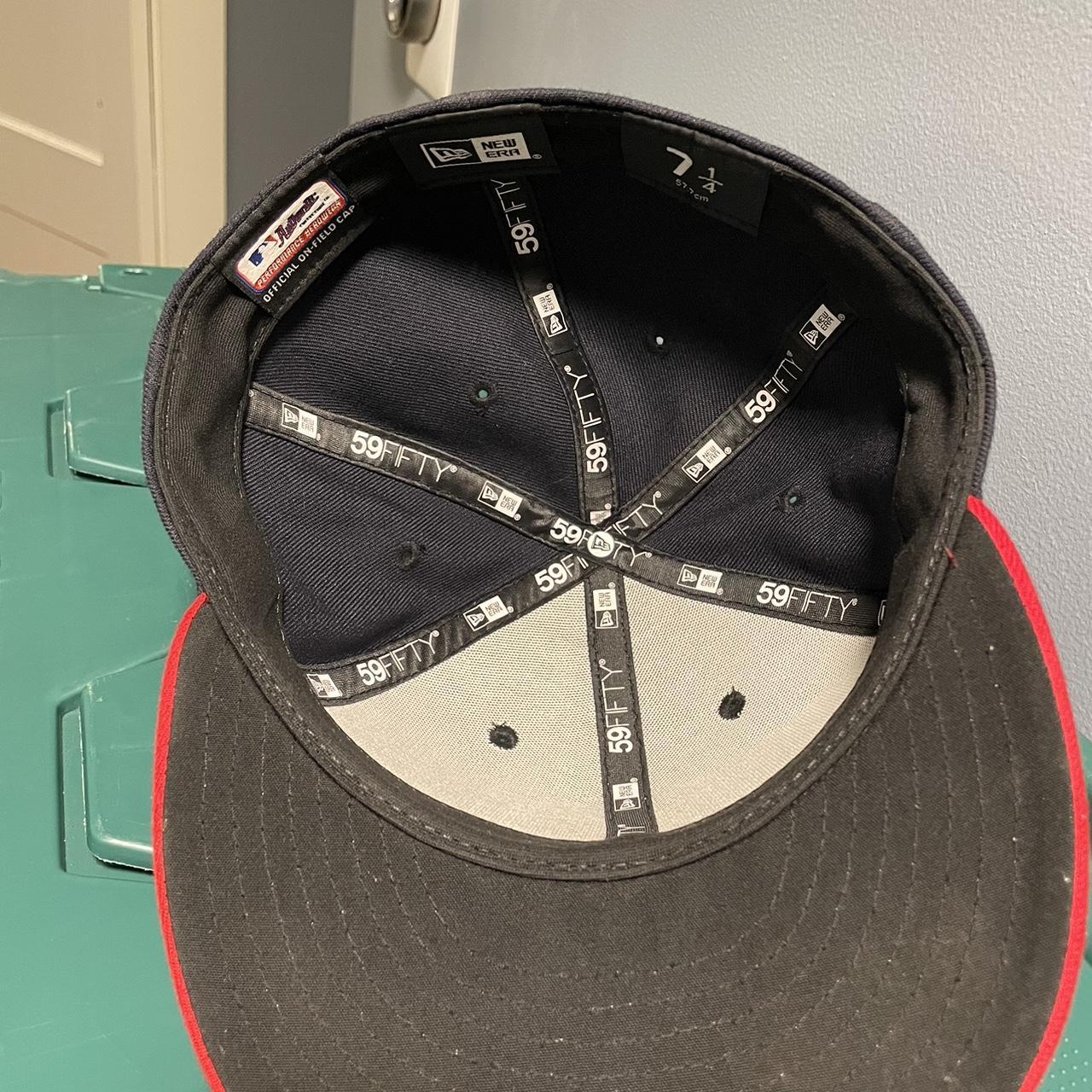 Size 7 1/4 Atlanta Braves Fitted Cap. Pretty much... - Depop