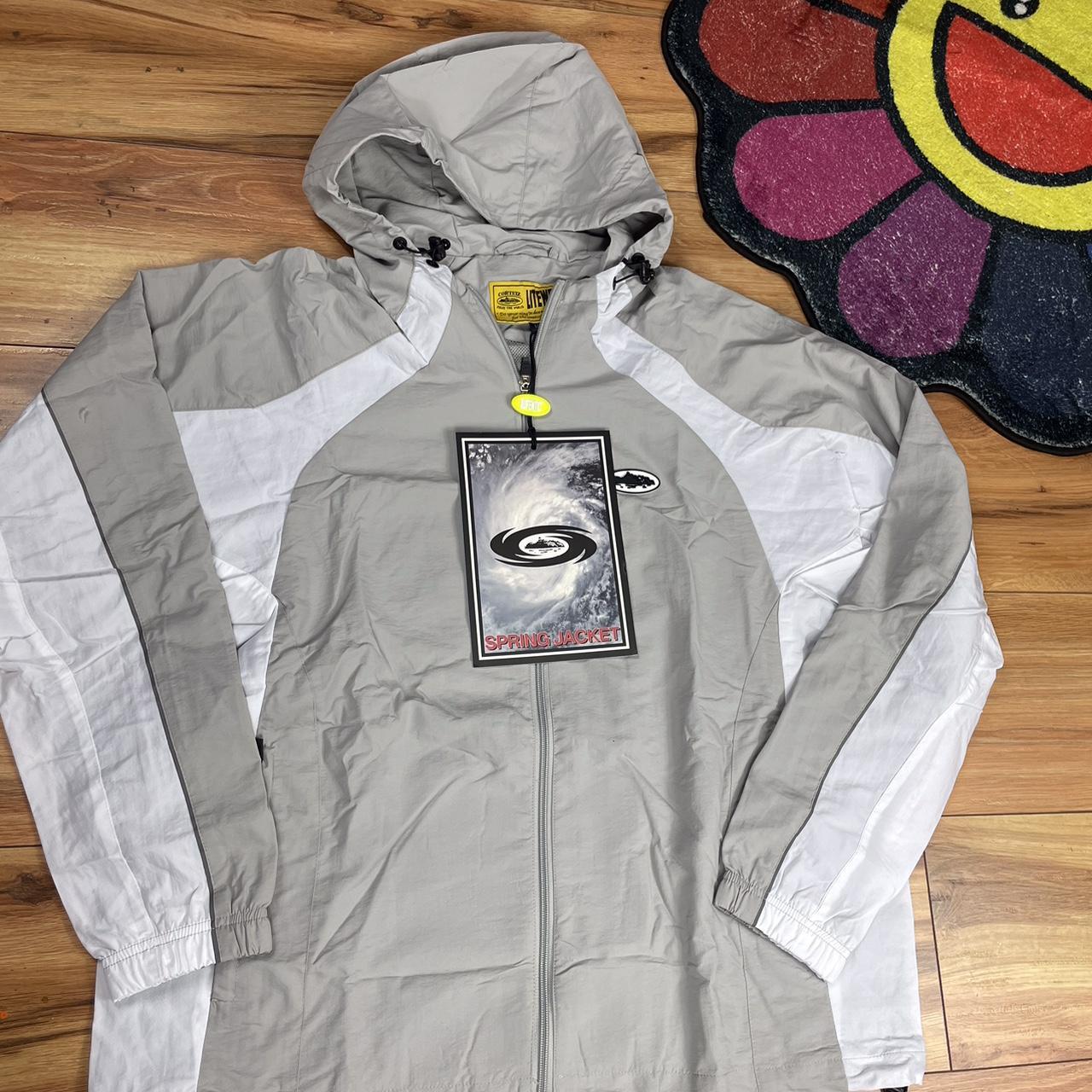 Corteiz spring jacket Grey Size medium 🌟 100%... - Depop