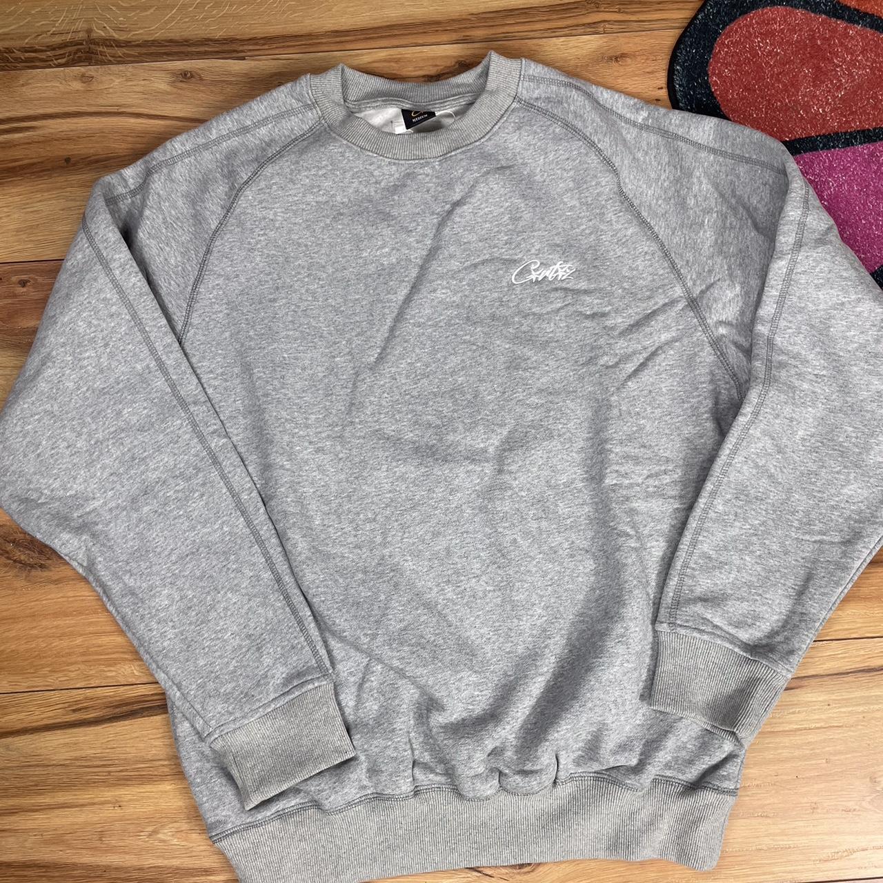Corteiz HMP V3 Crewneck | Colour: DEEP HEMP GREY |... - Depop