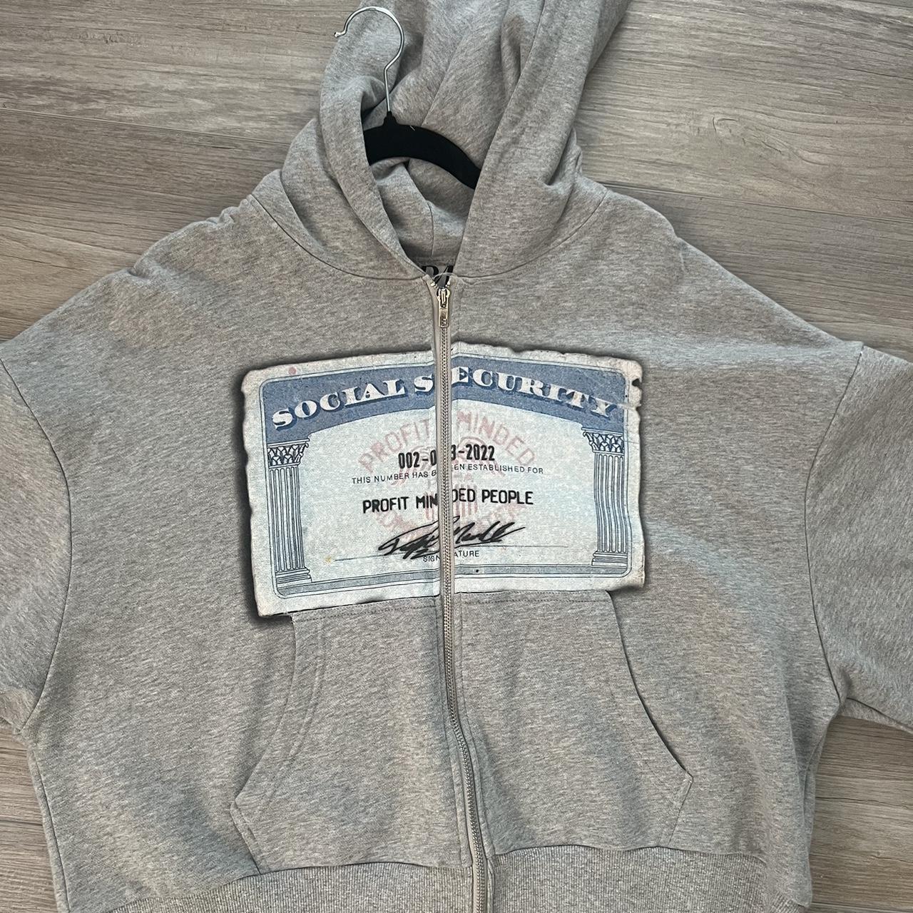 Profit Minded SSN ZIP UP WORN ONLY ONCE Size... - Depop