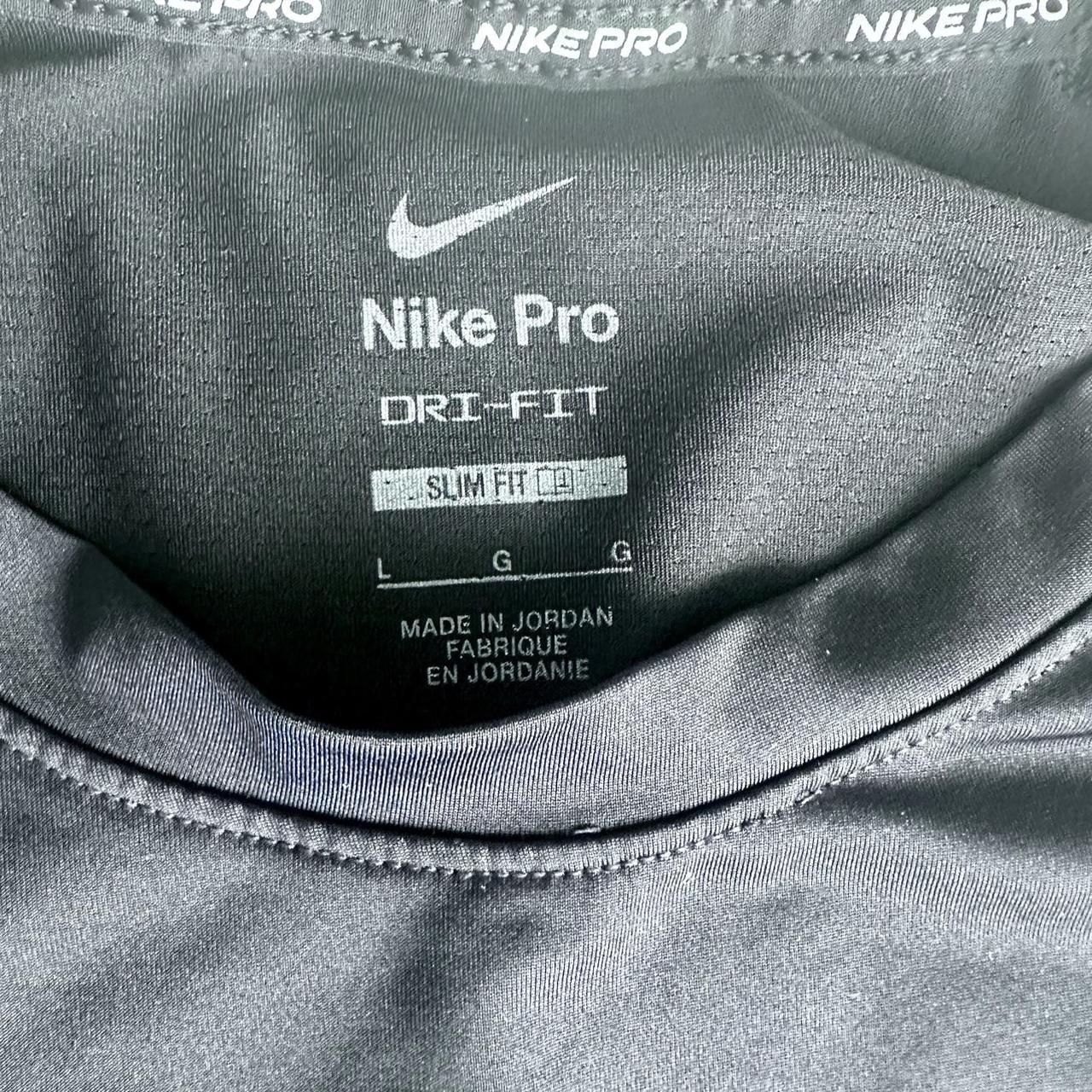 Nike Pro Slim Dri Fit Large - Depop