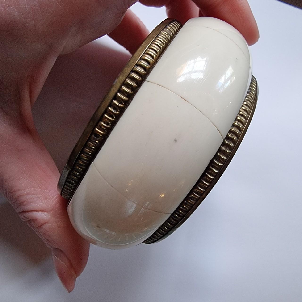 vintage 70s Y2K brass bangle good vintage preloved... | Depop