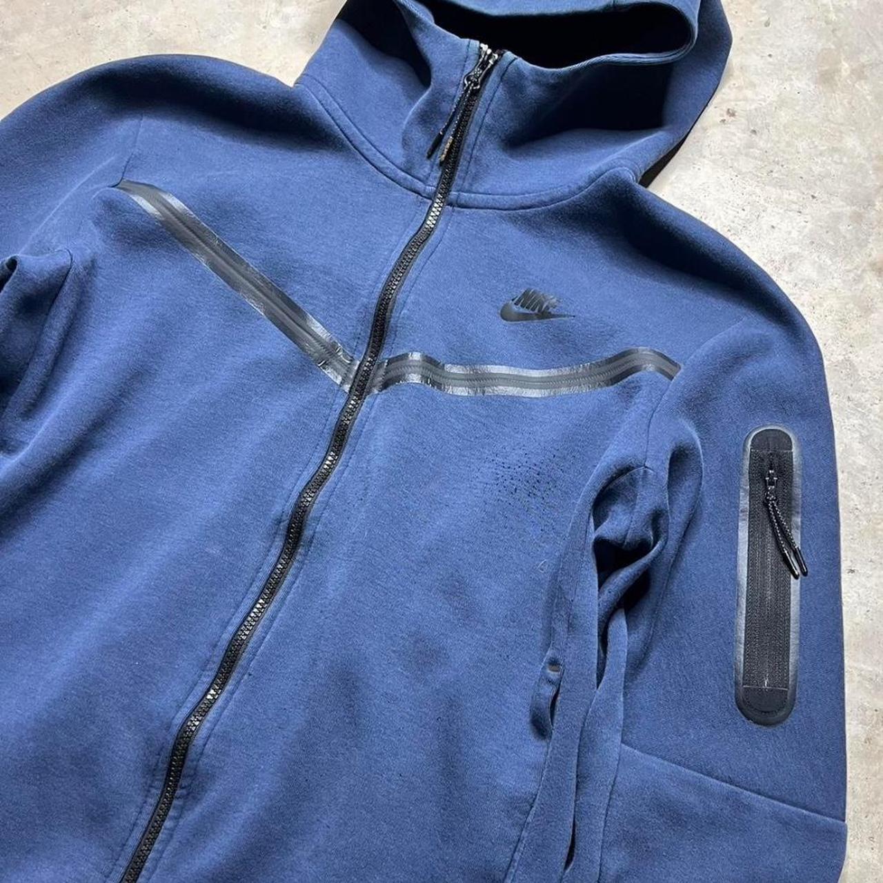 Dark blue nike tech - Depop