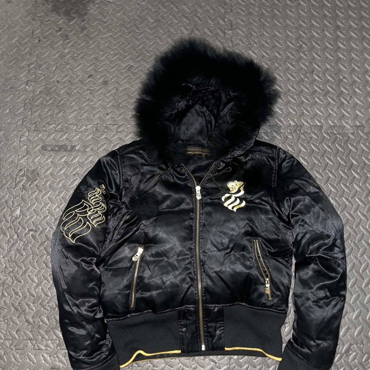 size large RU jacket - Depop