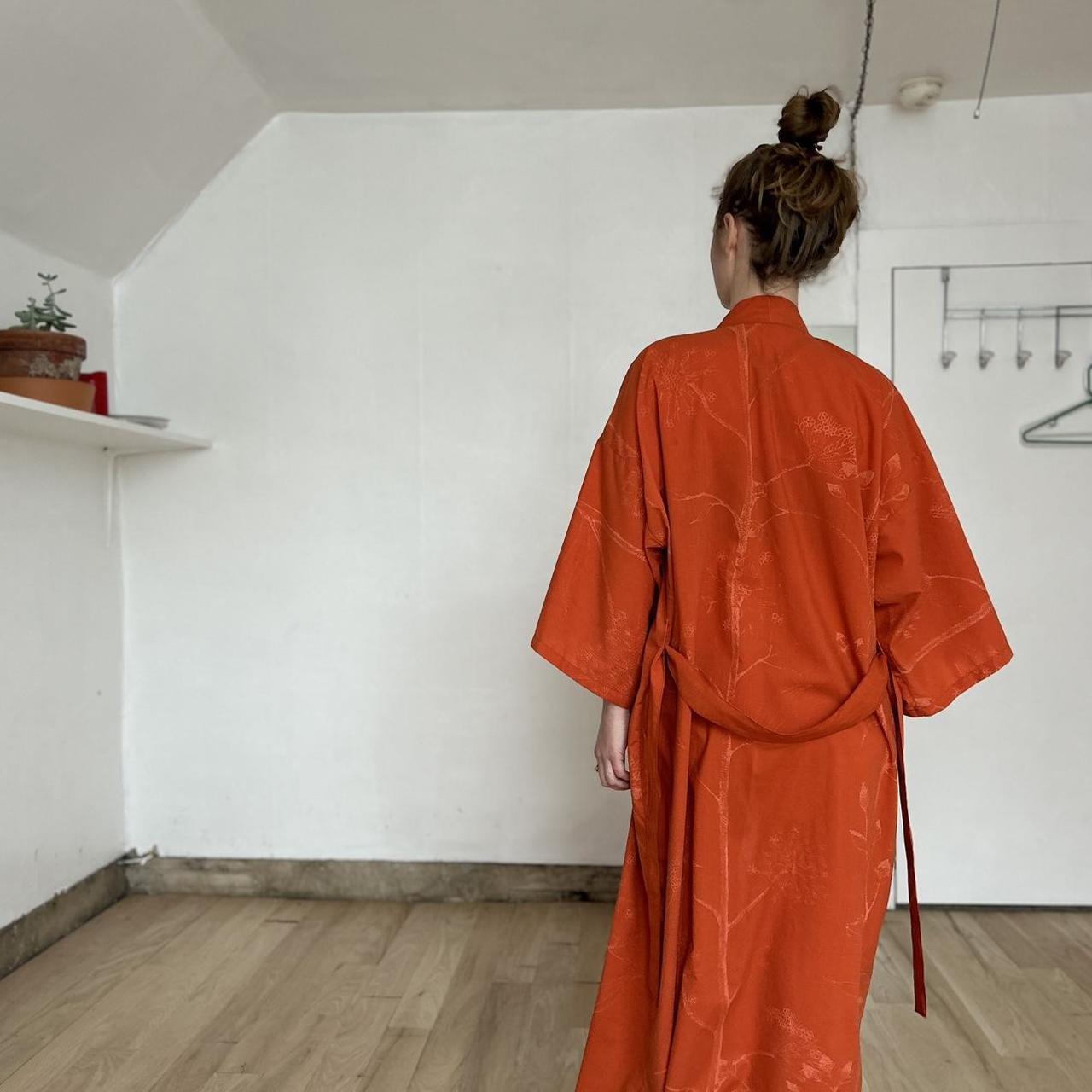 Hand made by me- one of a kind kimono sleeve robe... - Depop