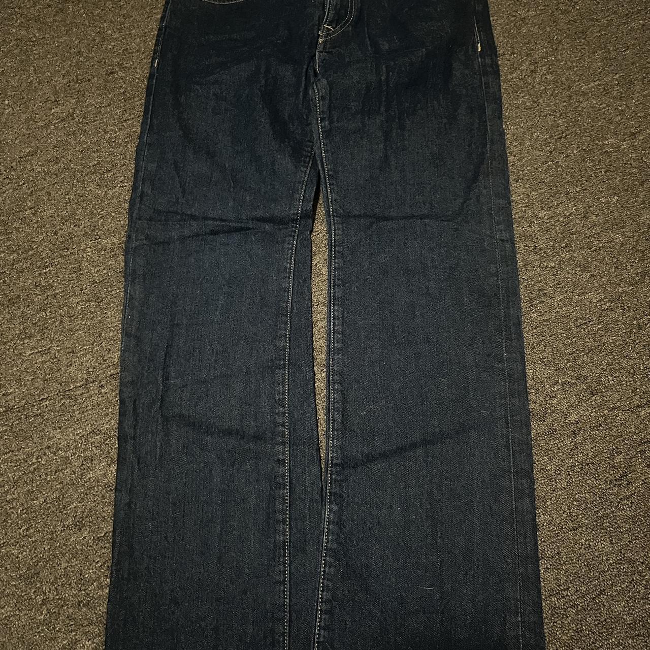 Dark Blue Express Jeans 32x32 - Depop