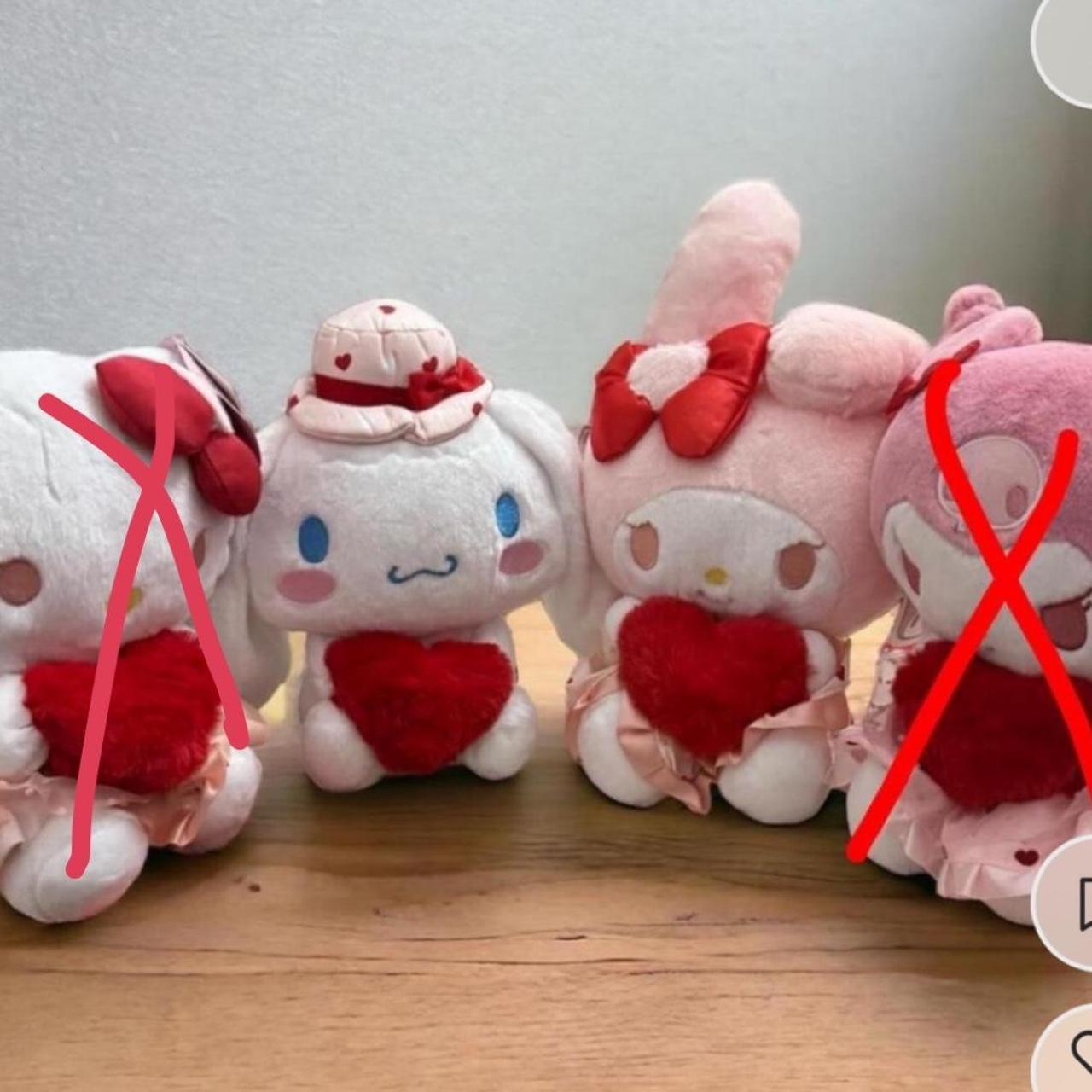 Sanrio Vday plushes $18 each - Depop
