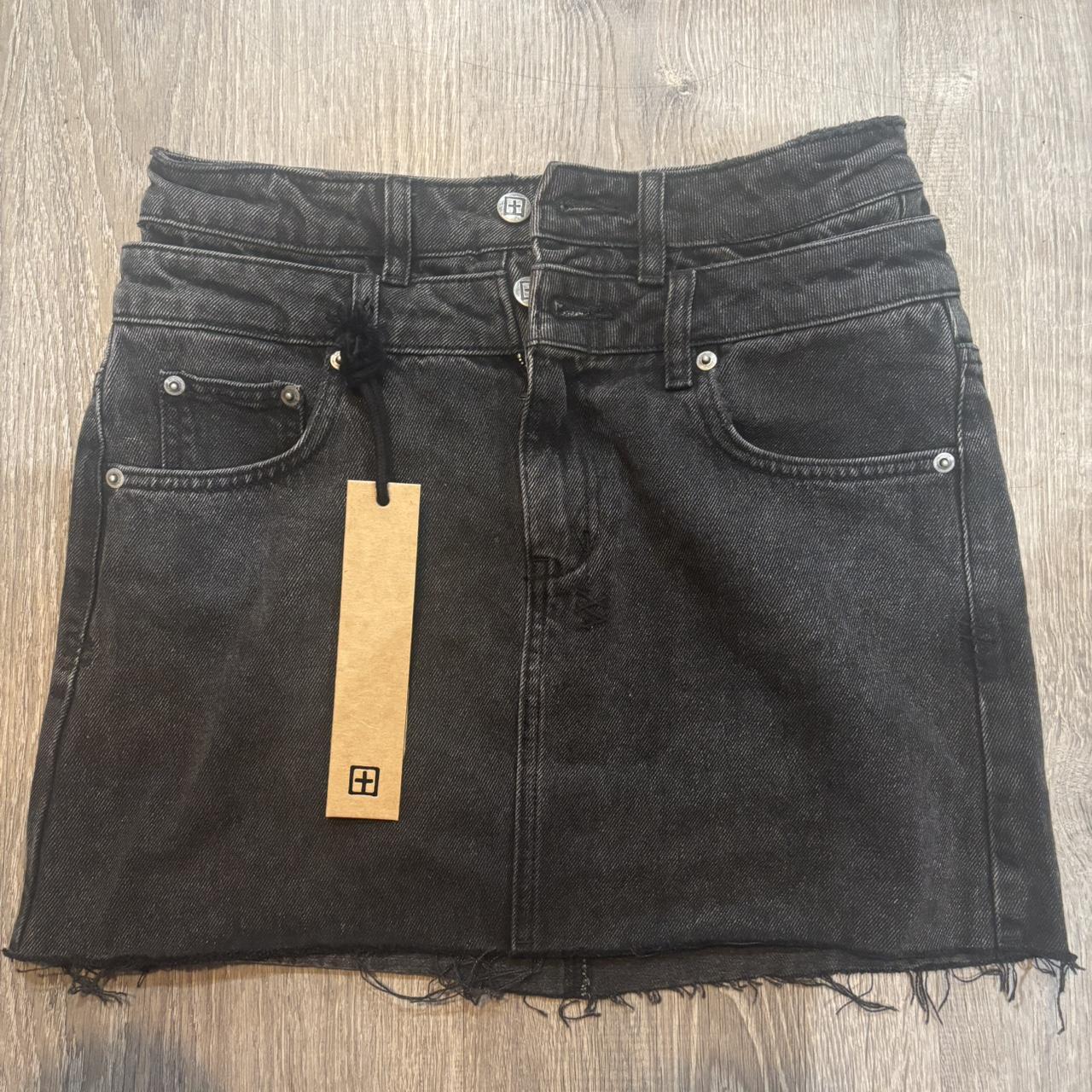 Size 26 Ksubi Skirt ♡ Only worn once!! Comes... | Depop
