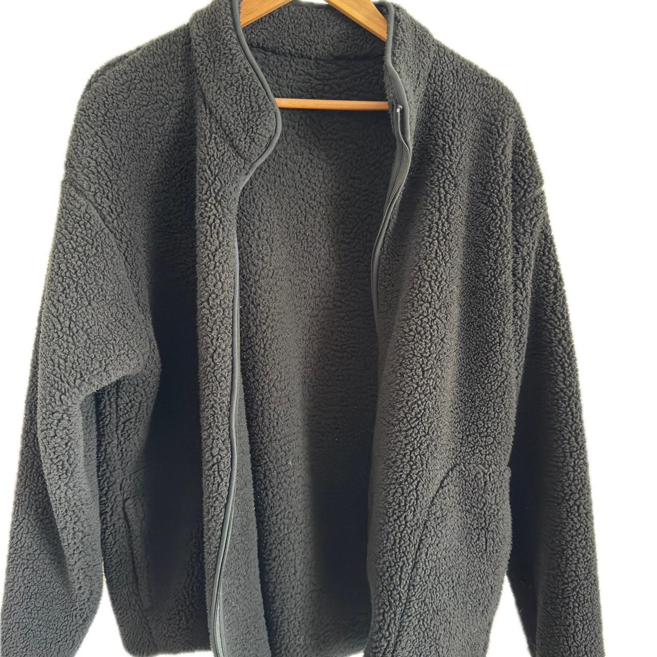 Muji Fleece Jacket - Depop