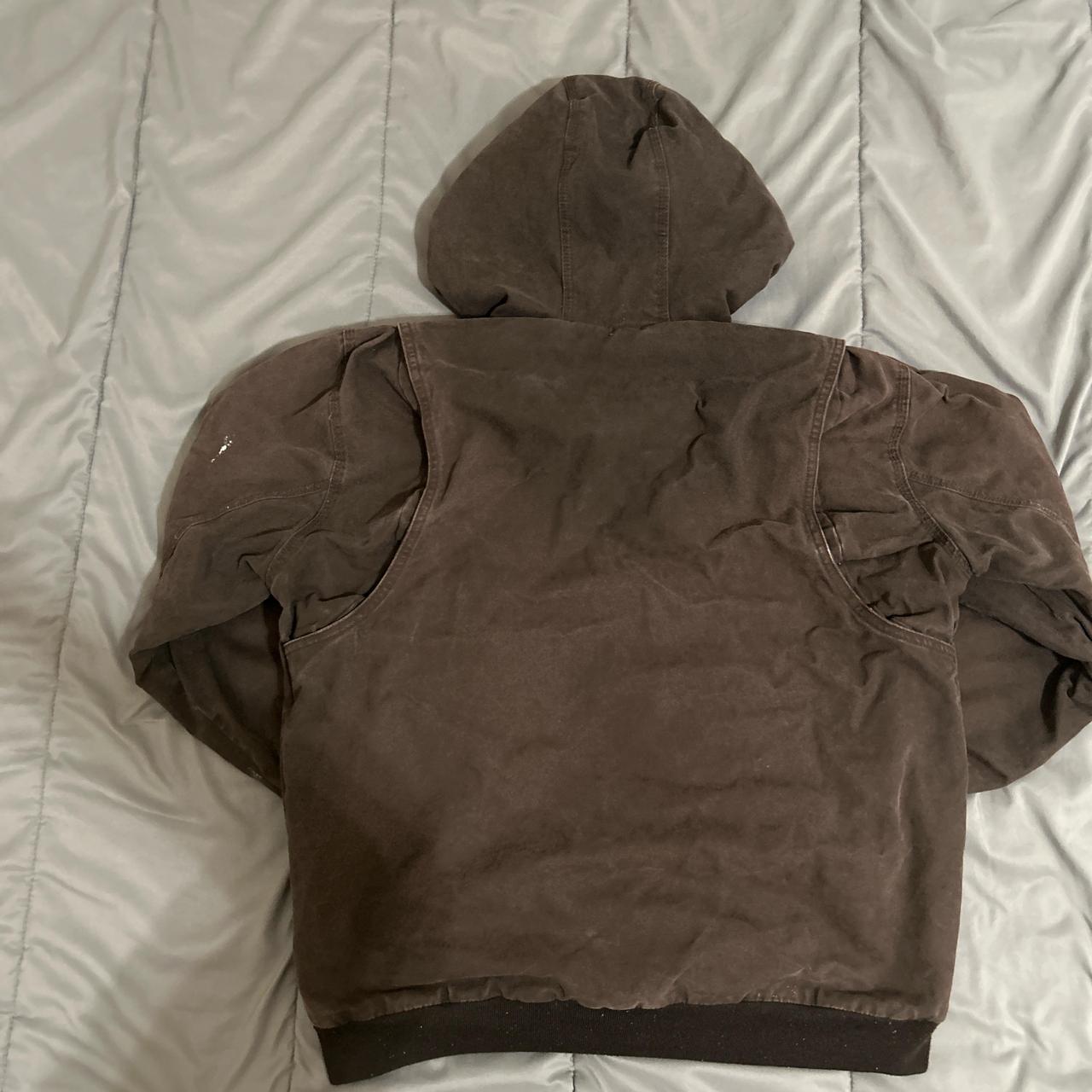 VINTAGE BRAZOS WORK JACKET W/ PAINT MARKS SIZE M - Depop