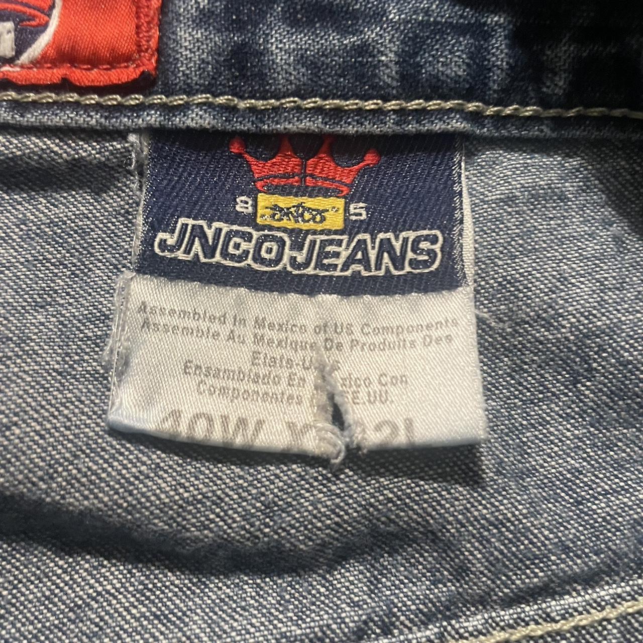 JNCO VINTAGE EXTREME WIDE LEG JEANS 40x30 (small... - Depop