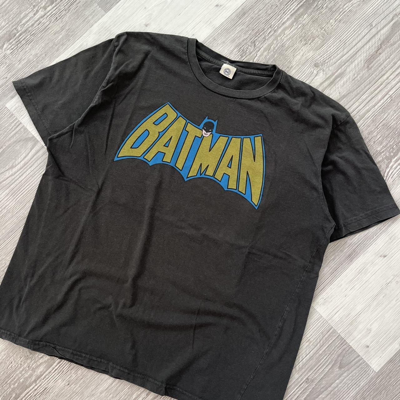 Vintage Y2K 07 Faded Batman DC Comics graphic tee!... | Depop