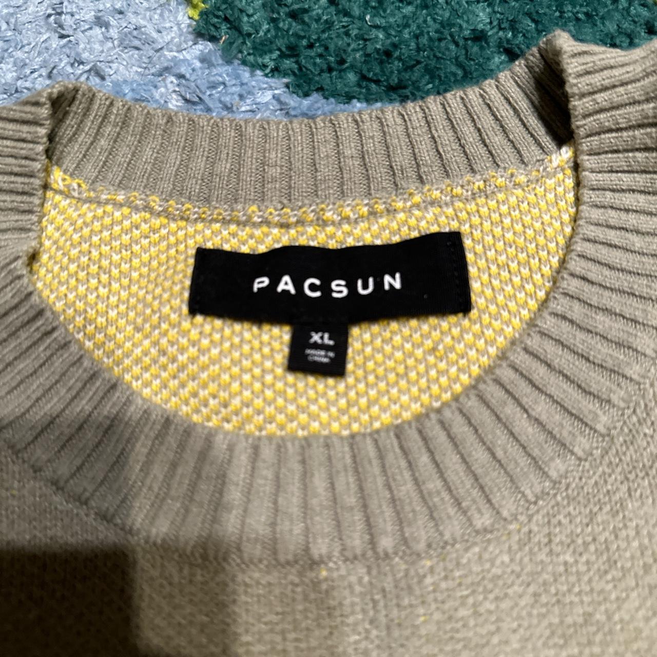 PACSUN Knit Pullover Sweater - Depop