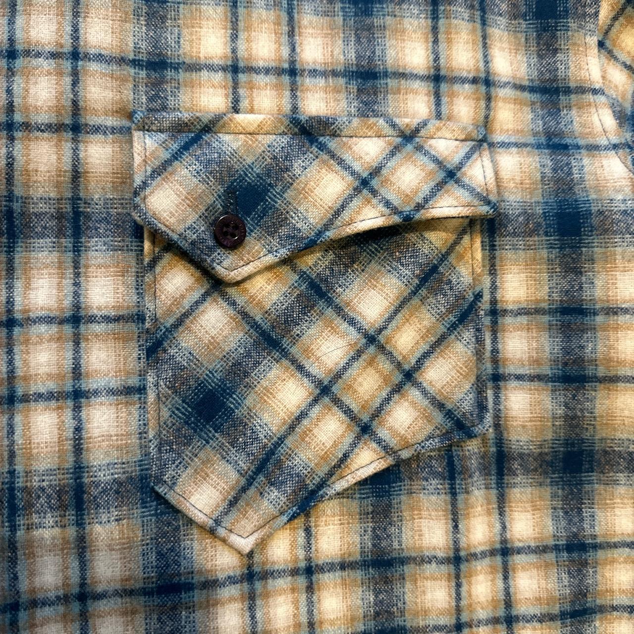 Men’s Western style wool Pendleton shirt. Beautiful... - Depop