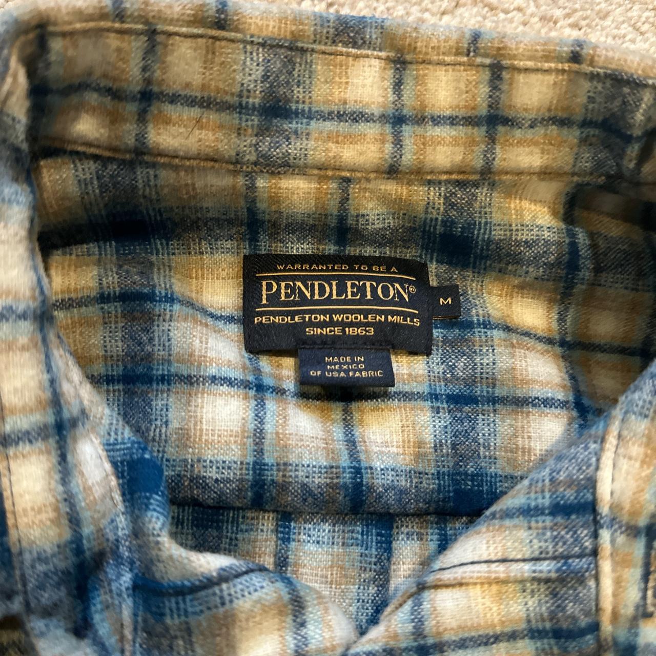 Men’s Western style wool Pendleton shirt. Beautiful... - Depop